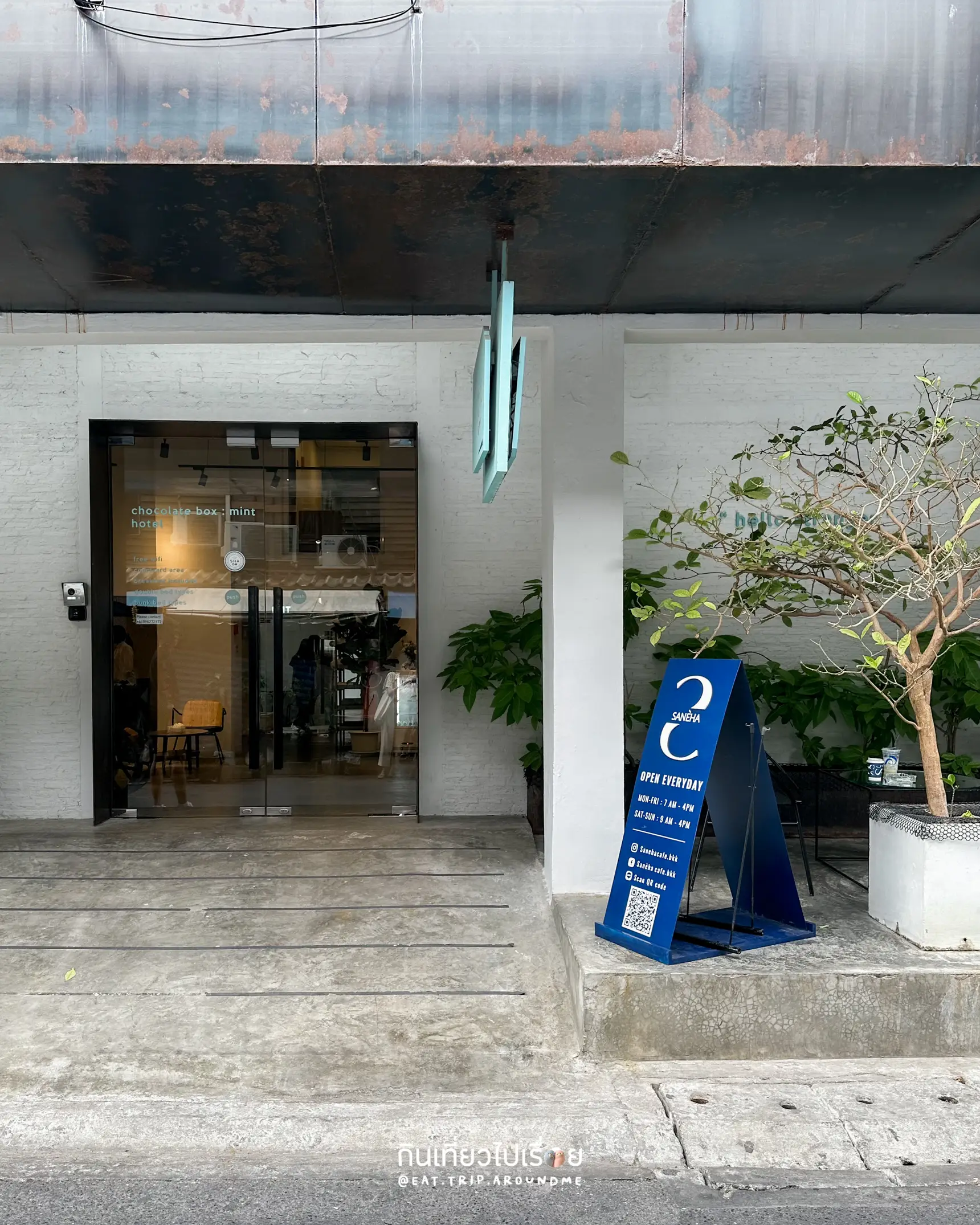 🏙️ SANÈHA Cafe รีวิวร้านกาแฟลับ พร้อมแจกทริคถ่ายรูป | แกลเลอรีที่โพสต์ ...