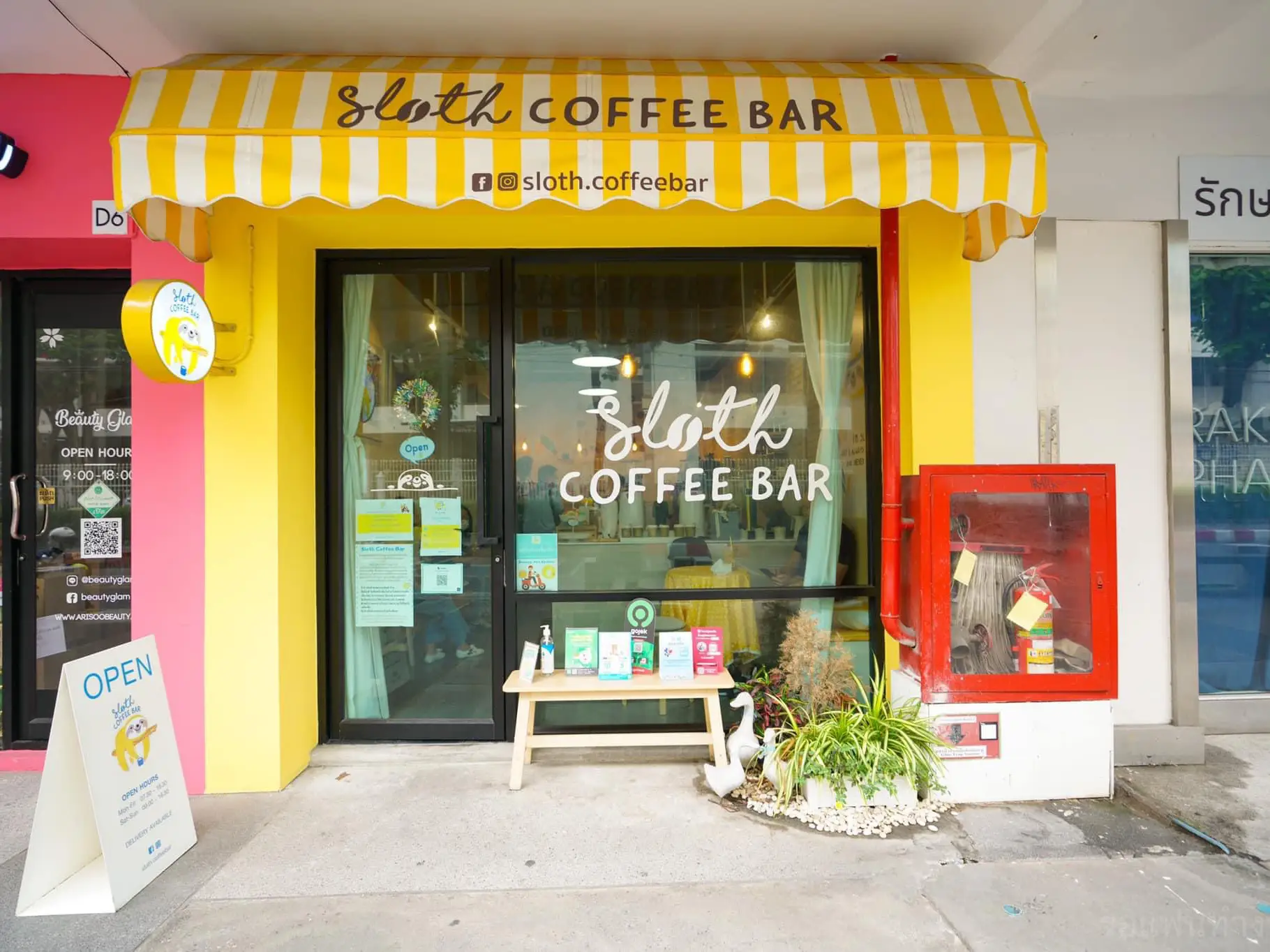 Cafe Slowlife @Sloth Coffee Bar🦥 | แกลเลอรีที่โพสต์โดย Mindy | Lemon8