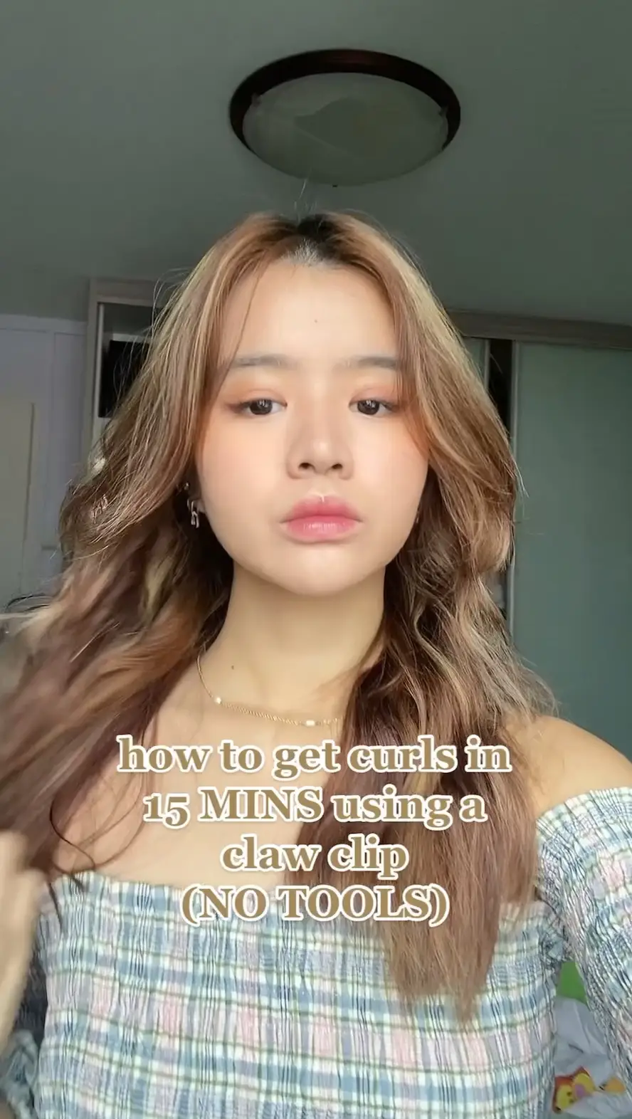 HEATLESS CURLS IN 15 MINS - NO TOOLS NEEDED | Video published by jolynnn | Lemon8