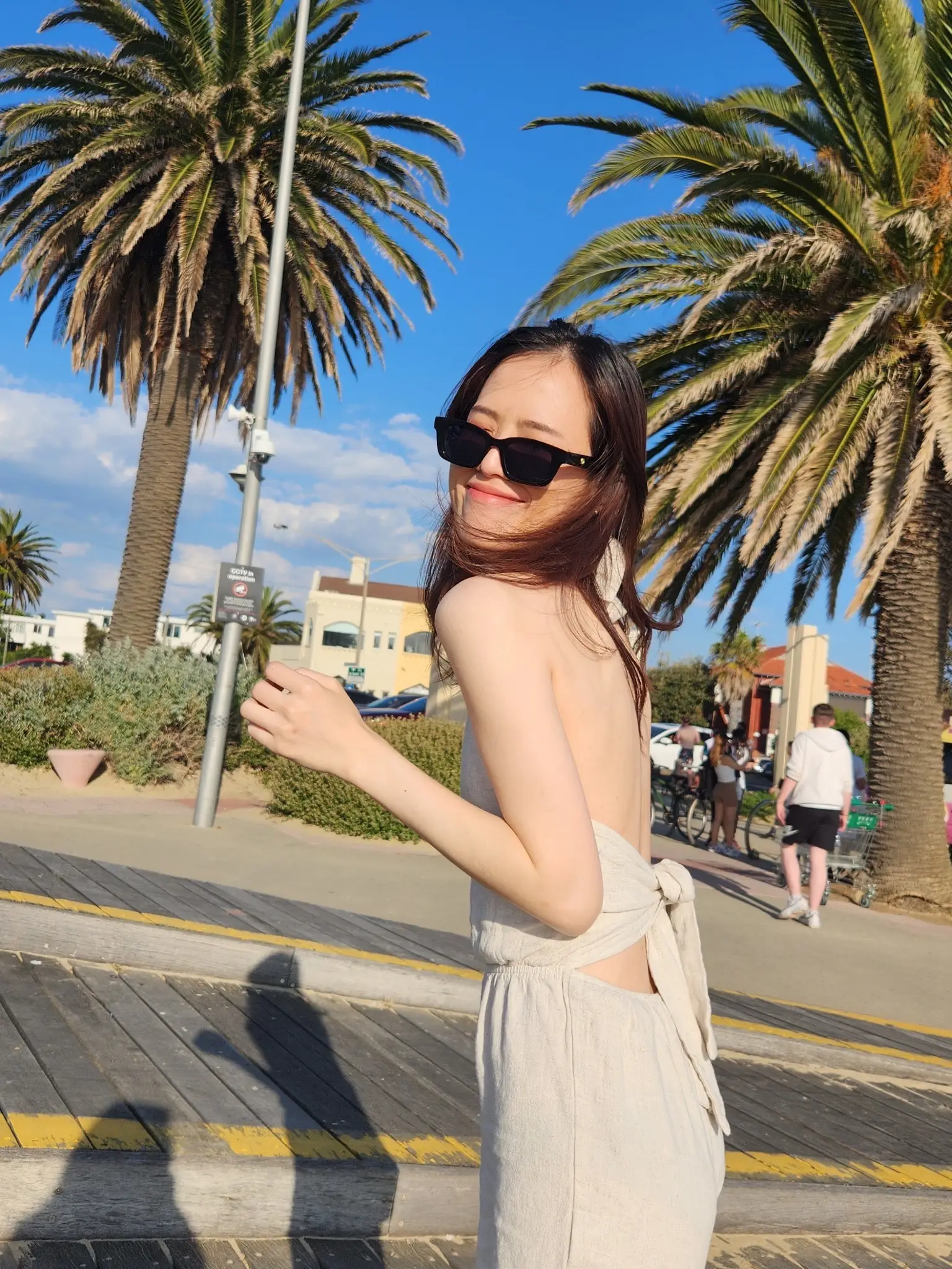 OOTD Summer | ep.4 ชุดจั้มสูทสั้น+เปิดหลัง 🔥 | แกลเลอรีที่โพสต์โดย eiwweaver | Lemon8