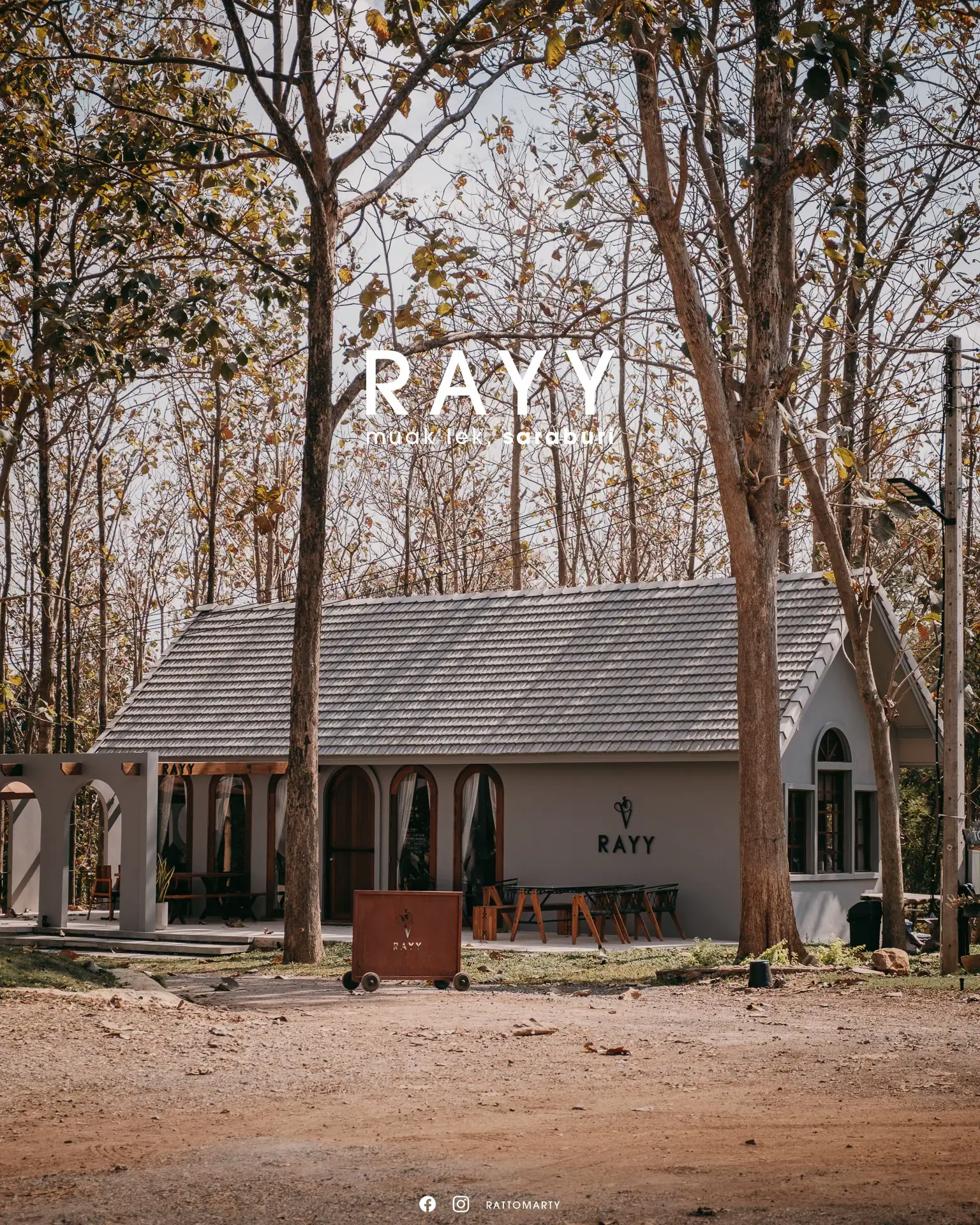 RAYY คาเฟ่สวยในไร่องุ่น Vin de ray เปิดใหม่มวกเหล็ก สระบุรี | แกลเลอรีที่โพสต์โดย Rattomarty ...