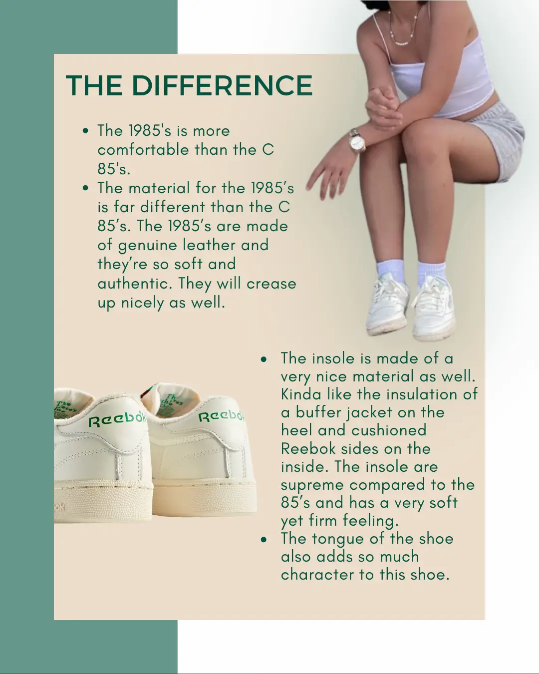 Underrated Sneakers Reebok Club C 85! | Galeri diposting oleh Maggy Gou | Lemon8