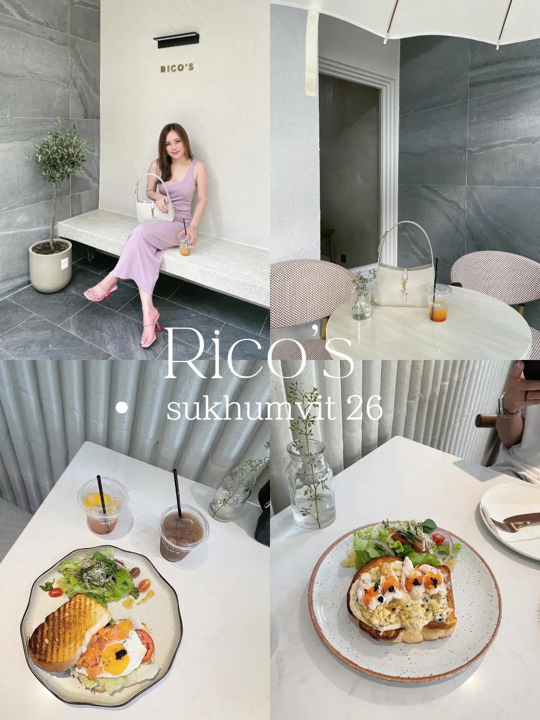 📍 Rico’s Sukhumvit 26 bkk 💕 👩🏻‍🍳 | แกลเลอรีที่โพสต์โดย j.jannniii | Lemon8