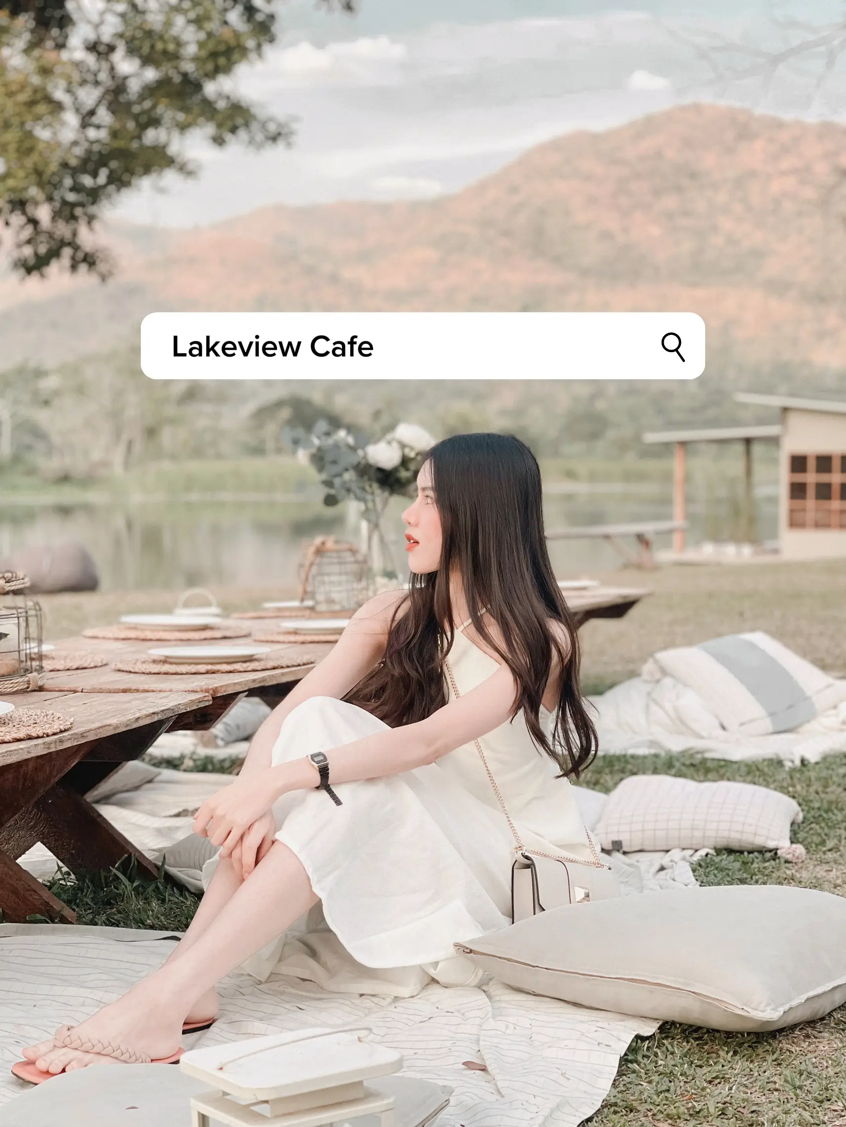 คาเฟ่สงบ ใจฟู ต้องที่ Lakeview Cafe 🫶 | แกลเลอรีที่โพสต์โดย lbzero | Lemon8