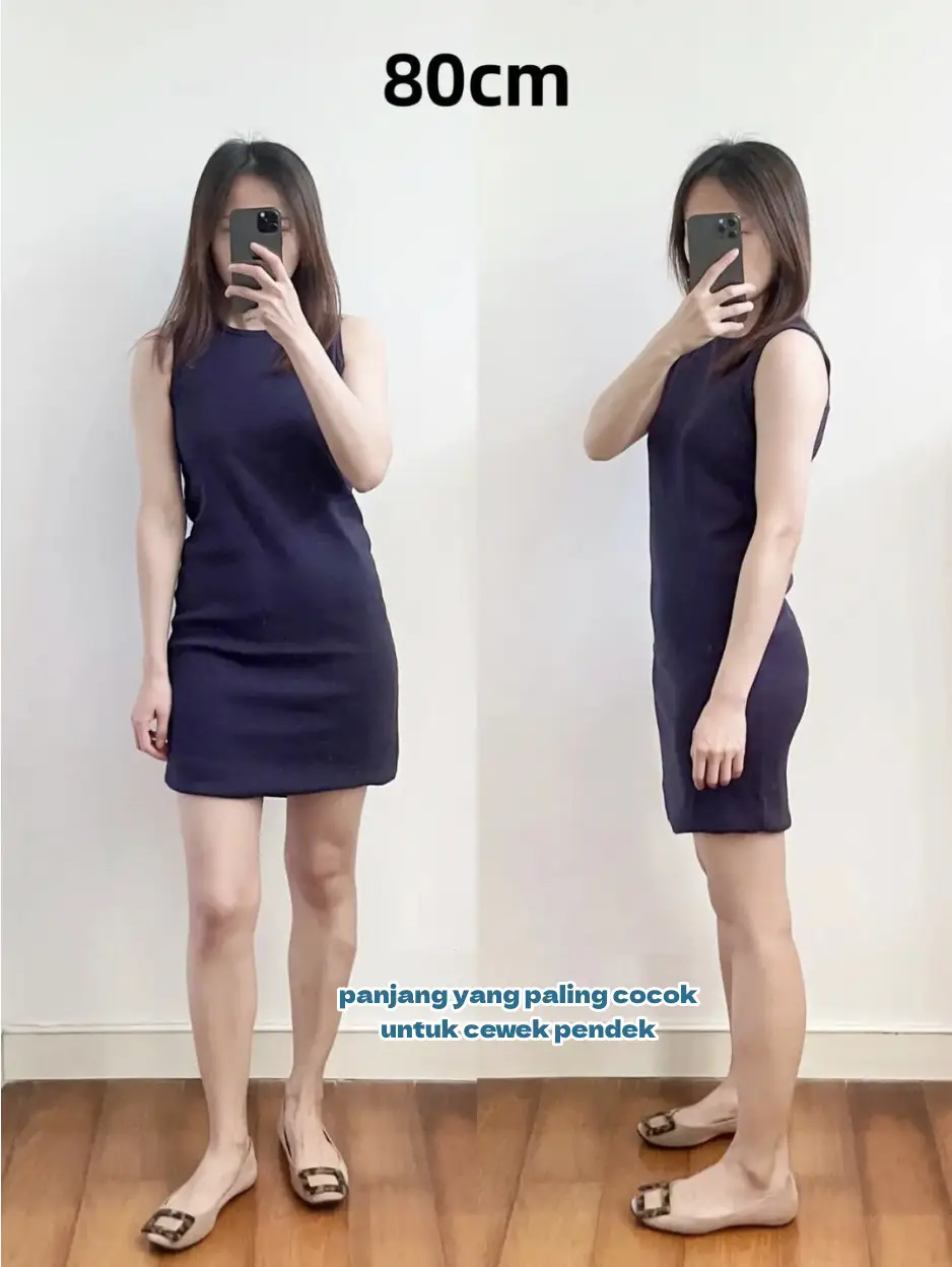 REFERENSI PANJANG DRESS UNTUK TINGGI 153-158 CM👗🤞 | Galeri diposting oleh Fashion.hacks | Lemon8