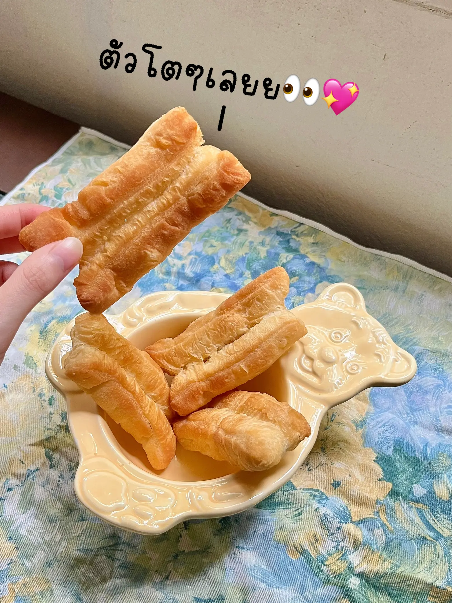 ปาท่องโก๋วีแกน! อร่อยสะบัด ️ | แกลเลอรีที่โพสต์โดย Paporrr💿🎀🧸 | Lemon8