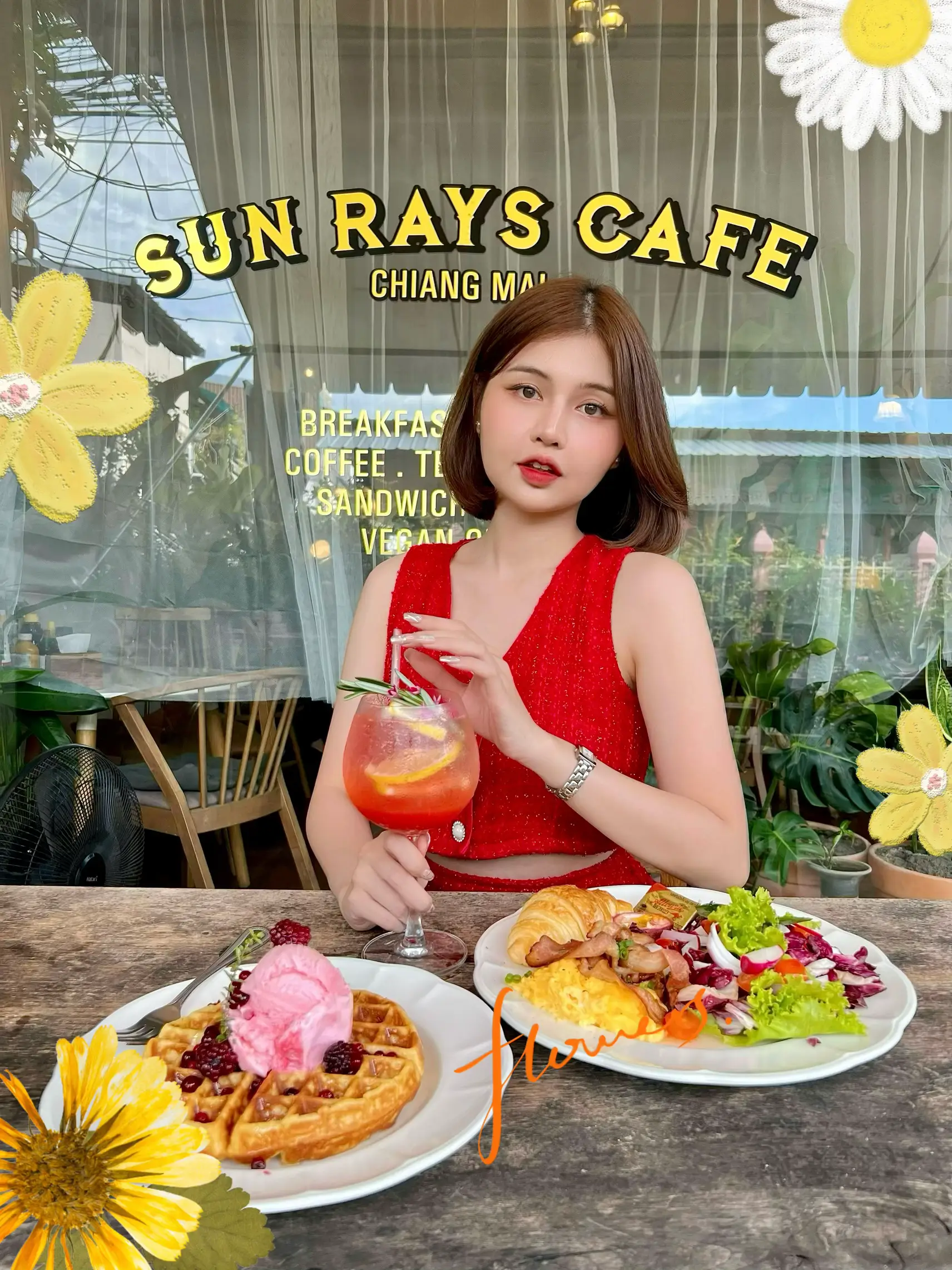 SUN RAYS CAFE 🍽️ AT Chiangmai ️ | แกลเลอรีที่โพสต์โดย Chanunferryy ...