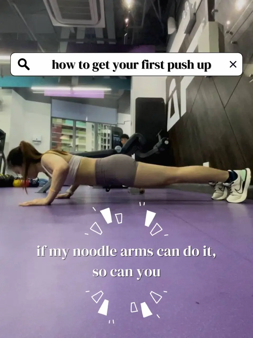 HOW TO GET YOUR FIRST PUSHUP 💪🏻 | Gallery posted by zenys | Lemon8
