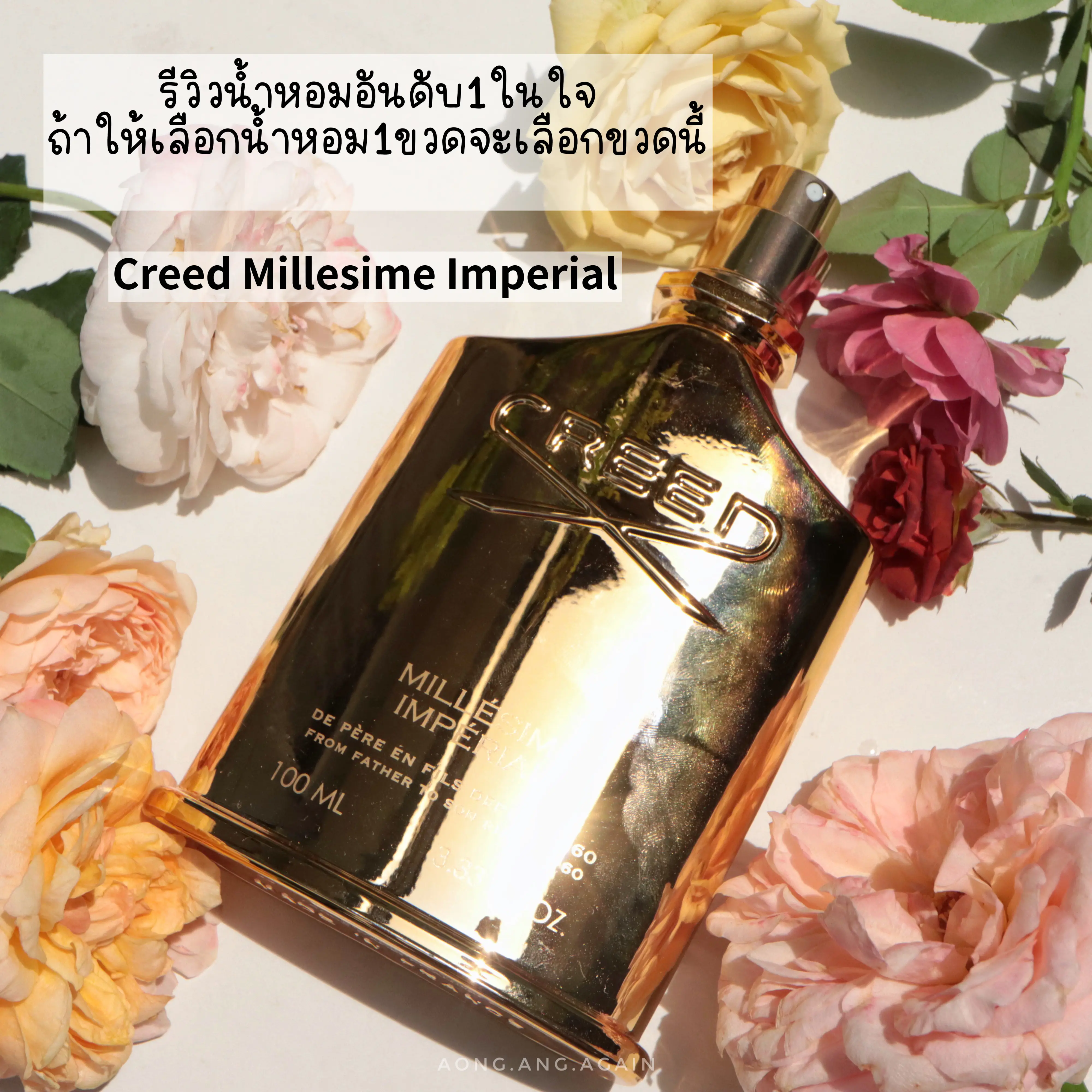 รีวิวน้ำหอมราคาแรงที่รักที่สุดในชีวิต CREED Millesime Imperial | แกลเลอ ...