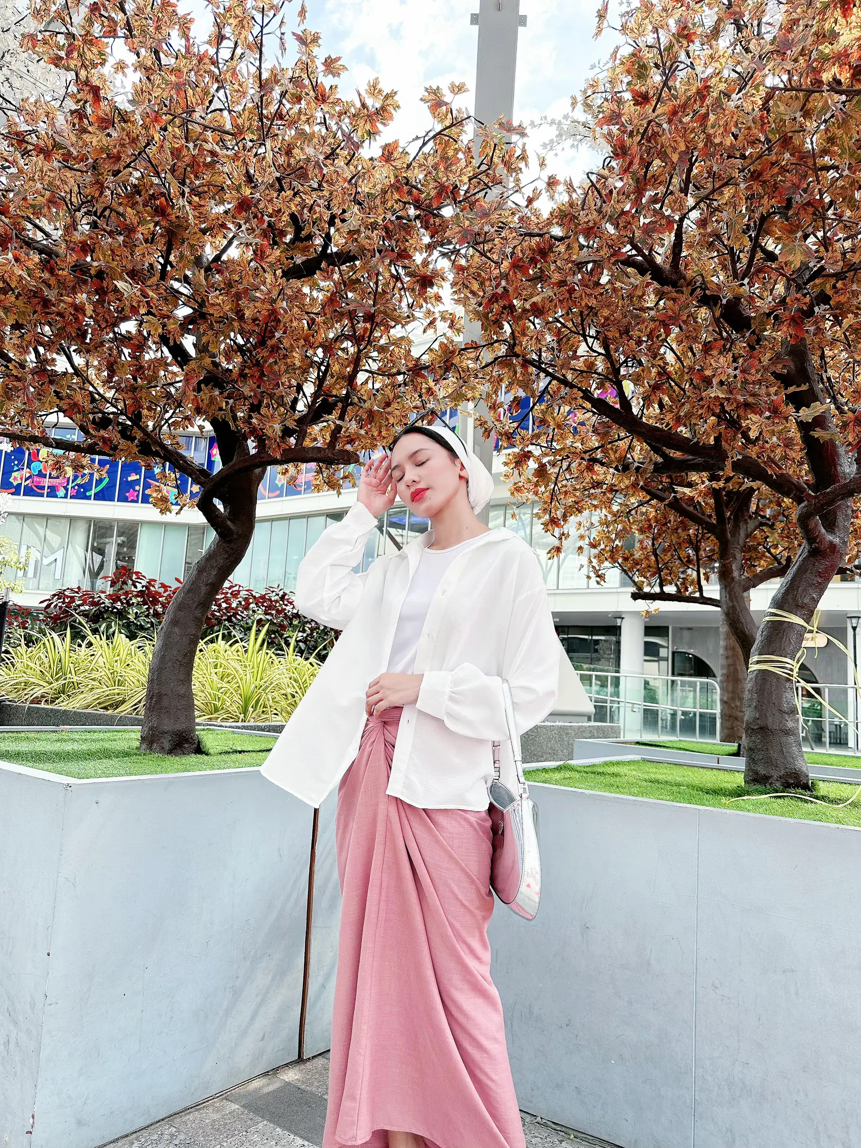 1 set wear with 6 style 😍 Which style do u prefer? | Galeri disiarkan oleh Mun | Lemon8