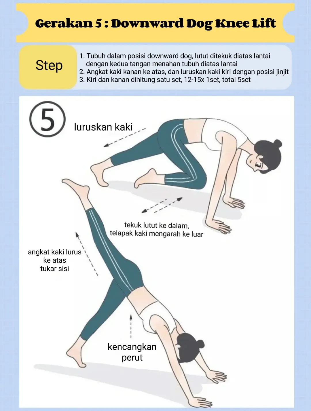 9 Gerakan Untuk Membakar Lemak Perut di Rumah🔥💯 | Galeri diposting oleh work.out | Lemon8