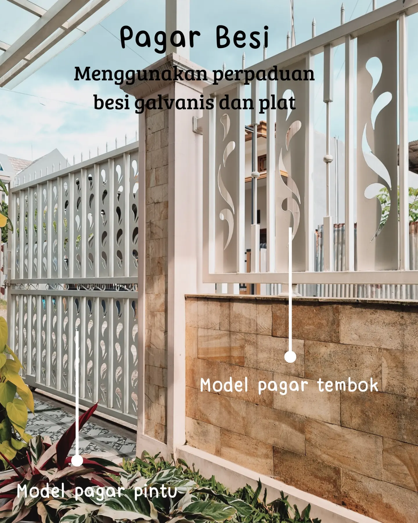 20 idea Design Pintu Pagar Rumah teratas pada tahun 2024