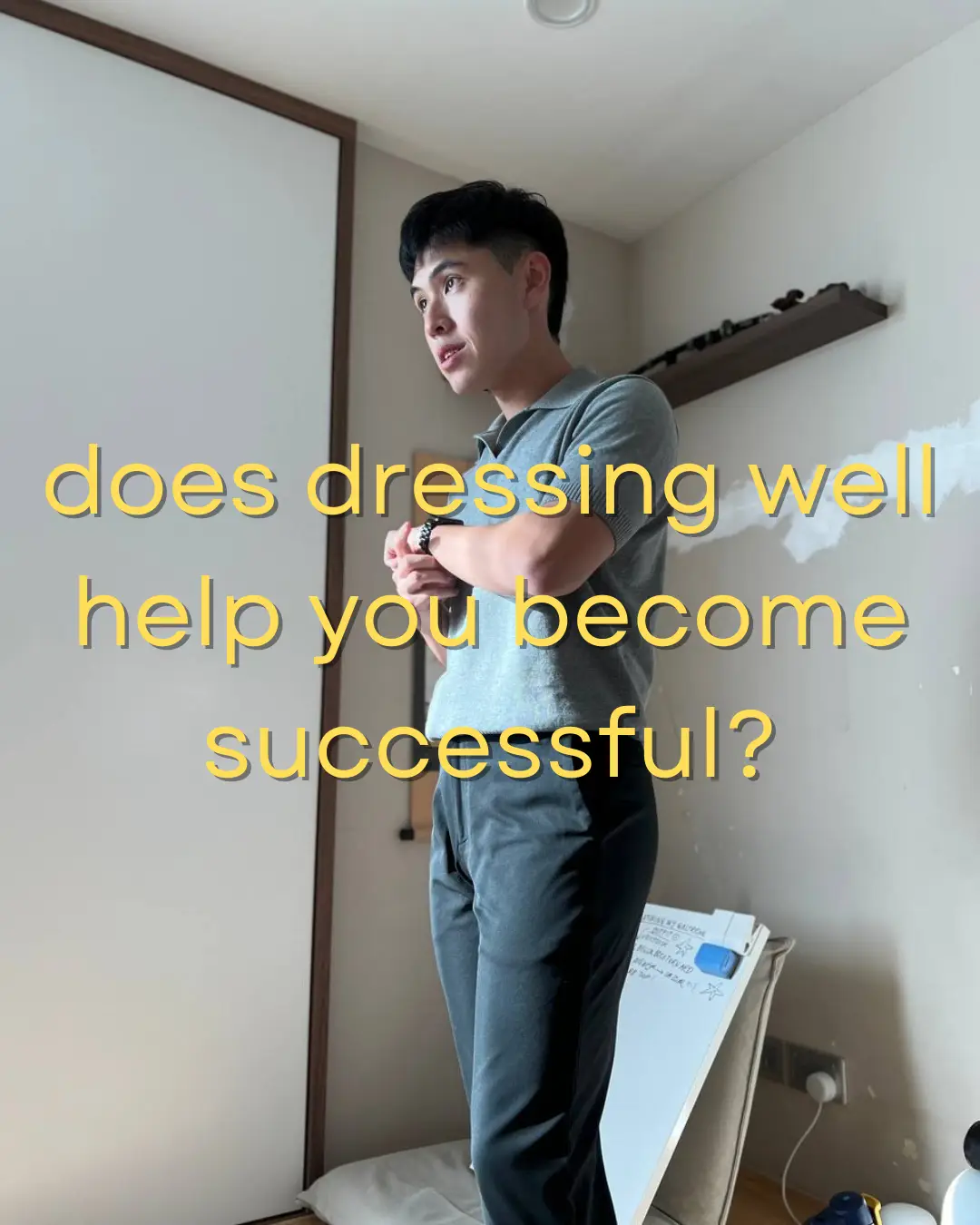 Dressing sharp = higher chance of success? 🚀 | แกลเลอรีที่โพสต์โดย ...