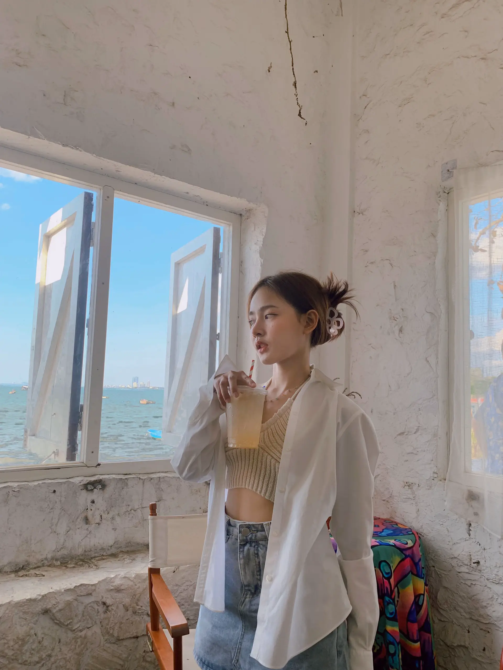 🪸 | 𝐋𝐢𝐭𝐭𝐥𝐞 𝐓𝐨𝐰𝐧 𝐒𝐫𝐢𝐫𝐚𝐜𝐡𝐚 |คาเฟ่สุดชิค ติดทะเล ศรีราชา | แกลเลอรีที่โพสต์โดย Chonchanok_Film | Lemon8