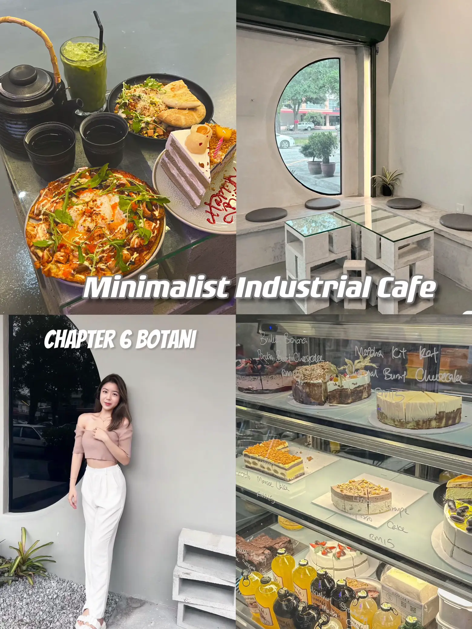 Ins Gray Tone Cafe | Chapter 6 Botani | Galeri disiarkan oleh Evon Liew | Lemon8