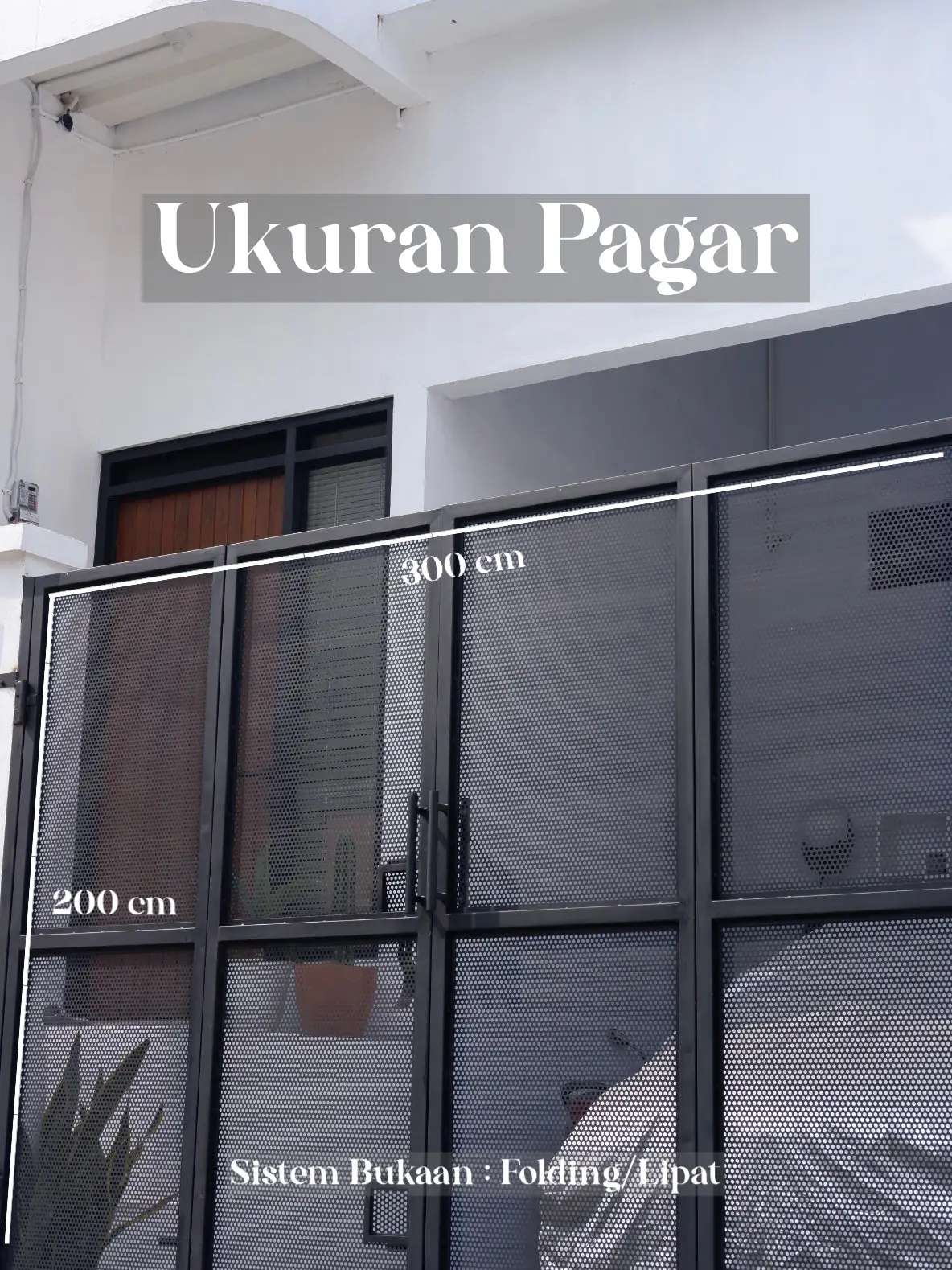 INSPIRASI PAGAR INDUSTRIAL DENGAN PERFORATED METAL | Galeri diposting ...
