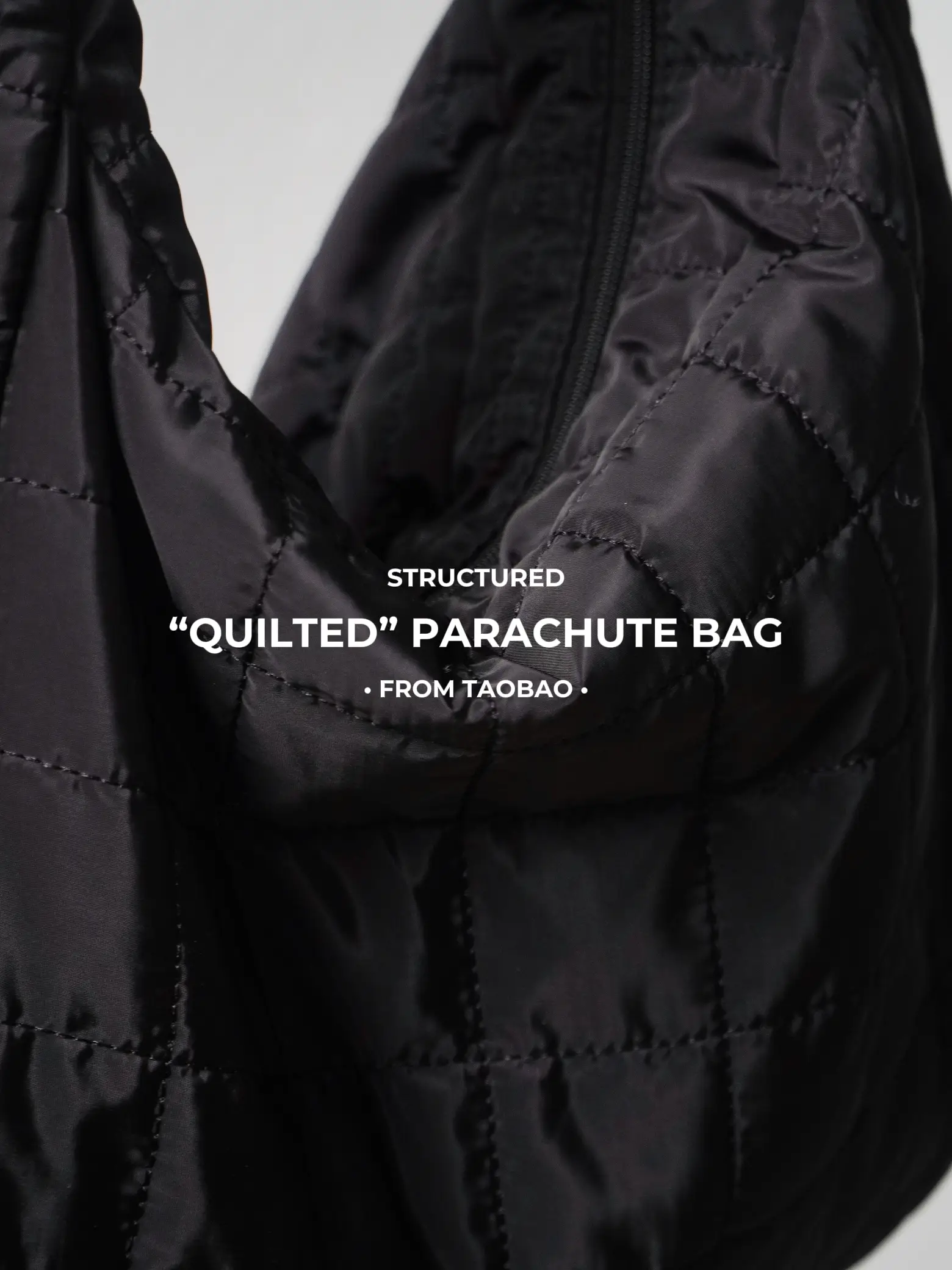 $14 Structured “Quilted” Parachute Bag | Gallery posted by colby | Lemon8