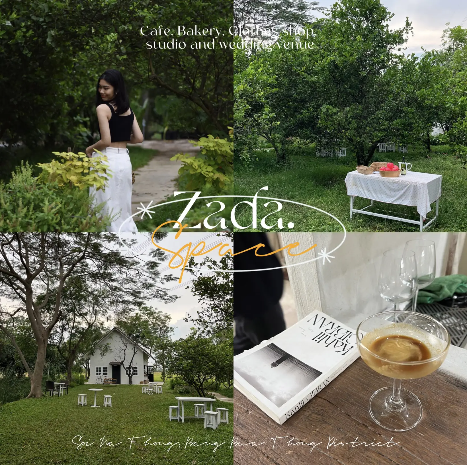 มัดรวม 5 คาเฟ่ของคนรักธรรมชาติ 🌳🌼 | แกลเลอรีที่โพสต์โดย ไปกับแจ๊บ | GWJ | Lemon8