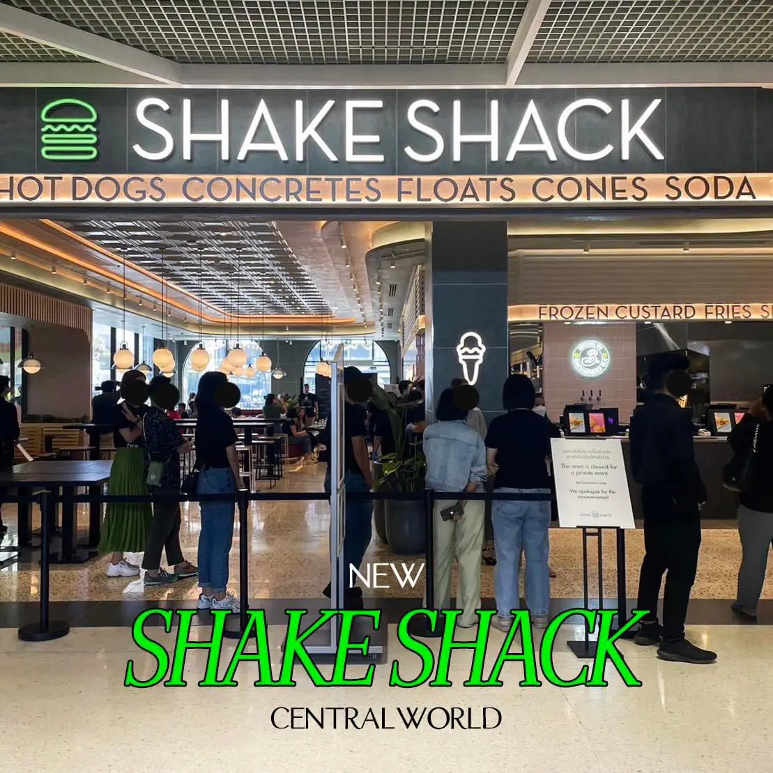 #เบอร์เกอร์ShakeShackในตำนานมาเปิดที่centralwOrldแล้ว | แกลเลอรีที่โพสต์โดย Tha.Nud.Chim | Lemon8