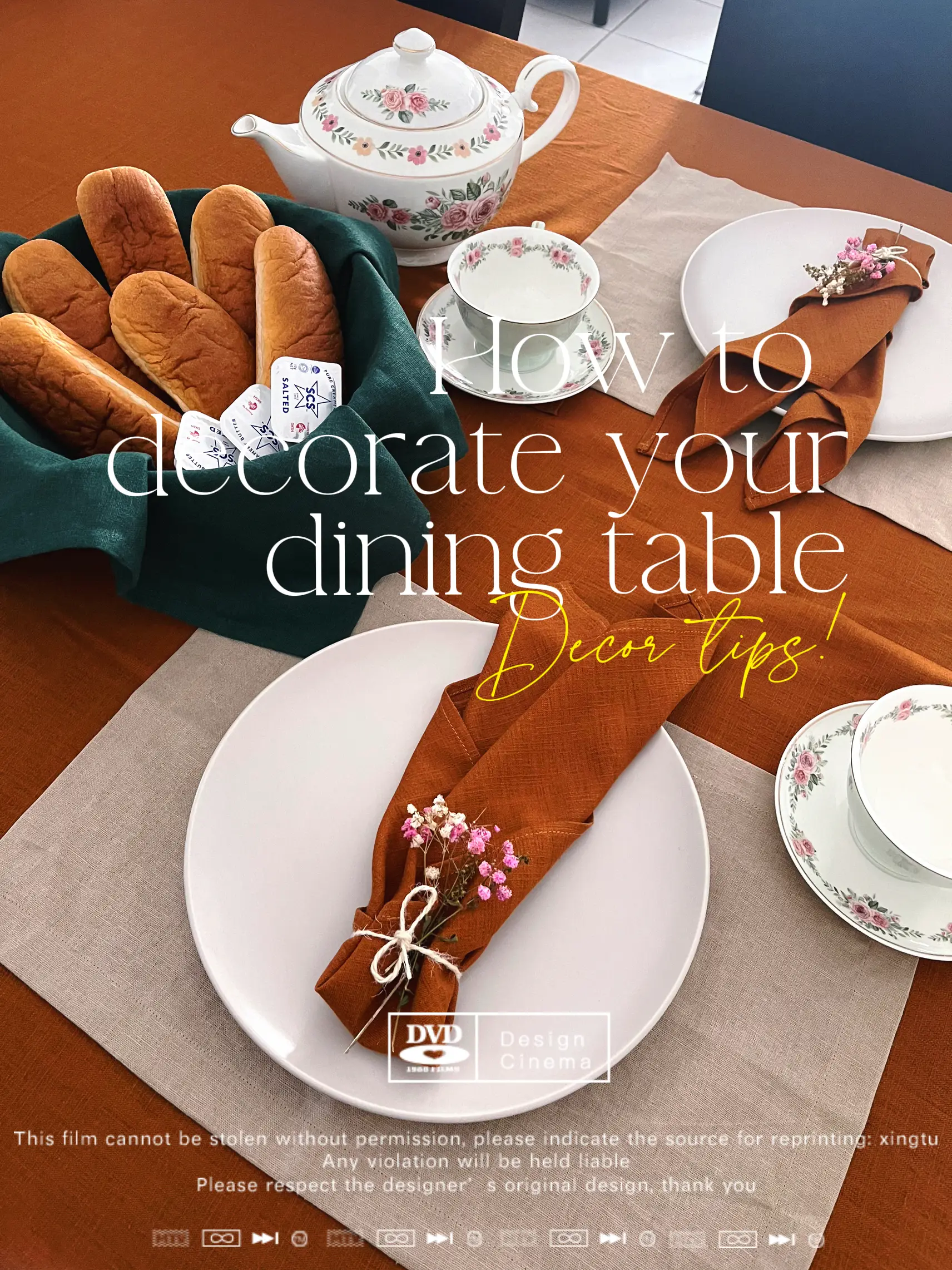 How I style my dining table! | Galeri disiarkan oleh rinirikiii | Lemon8
