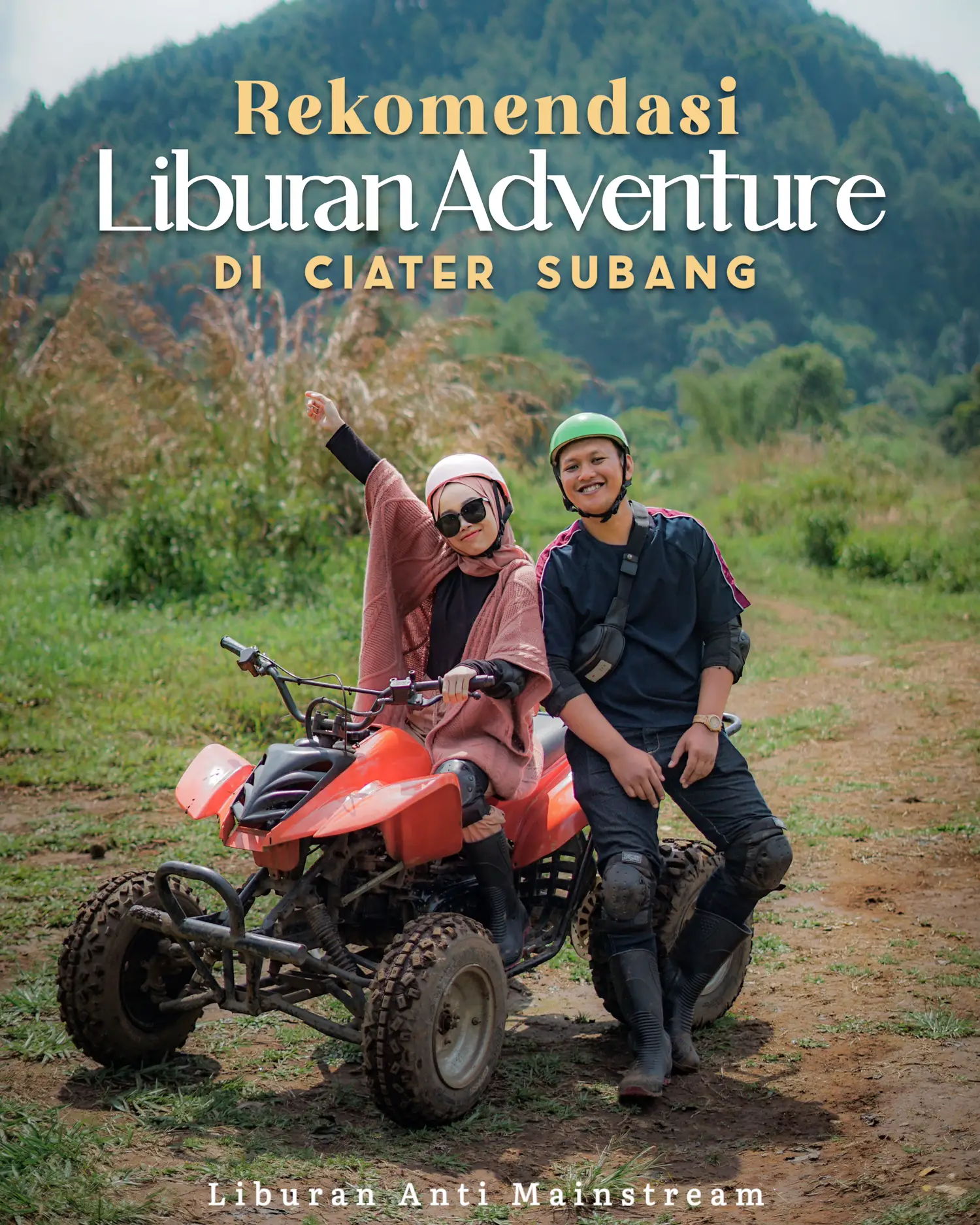 SERUNYA MAIN ATV DI SARIATER SUBANG | Galeri diposting oleh rizmazara | Lemon8