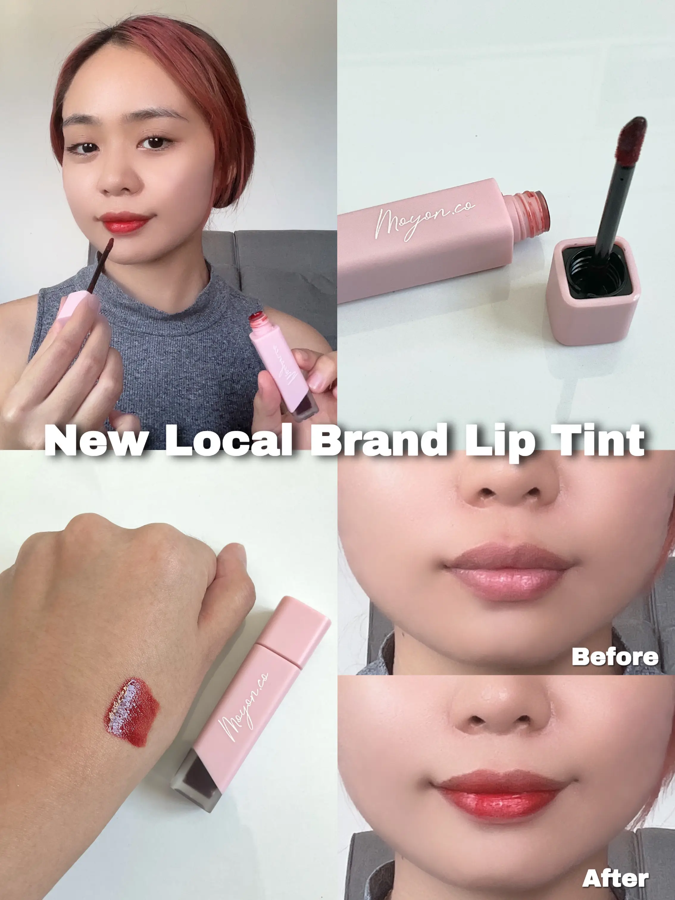 New Local Brand Lip Tint 😍 | Galeri disiarkan oleh ashantharosary | Lemon8