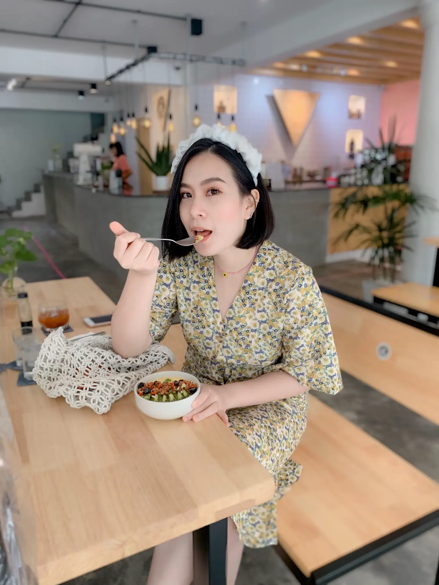 🥣 ชิม Yogurt bowl นั่งชิวคาเฟ่ 🫙🥝| La Mesa Coffee co. | แกลเลอรีที่โพสต์โดย ozone🌼🫧 | Lemon8