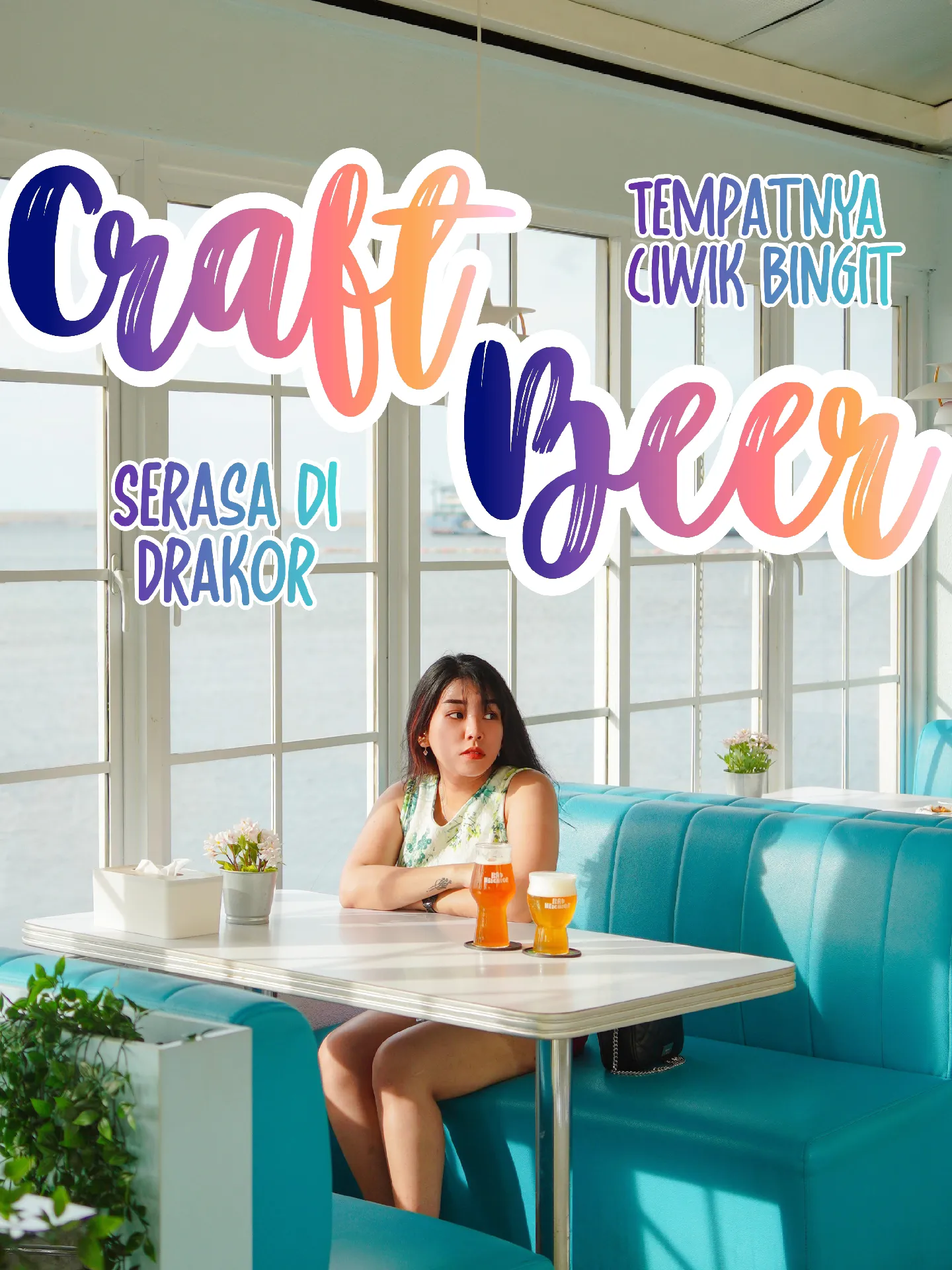 Tempat nge-beer tercakep di PIK 🤩 | Galeri diposting oleh Andrea Jacklyn | Lemon8