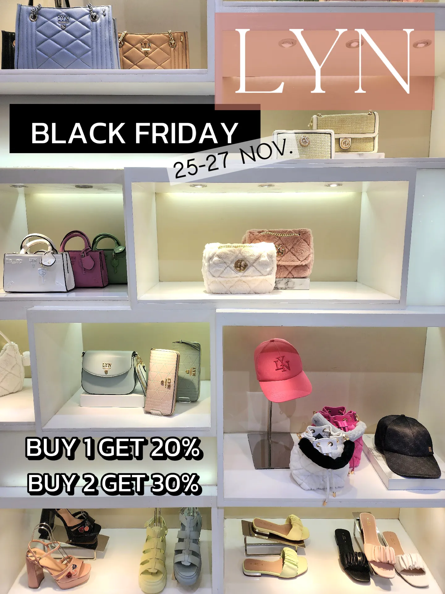 LYN - BLACK FRIDAY 3วันเท่านั้น!! | แกลเลอรีที่โพสต์โดย Pikuk | Lemon8