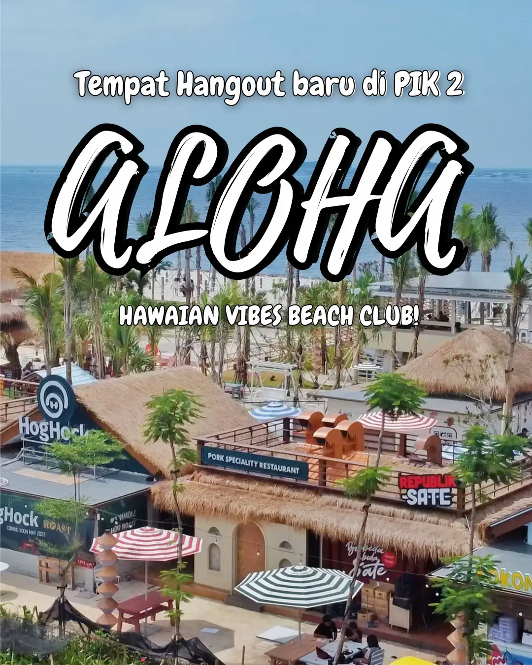 ALOHA, HAWAIIAN VIBES BEACH CLUB PIK 2! | Galeri diposting oleh Arisman Riyardi | Lemon8
