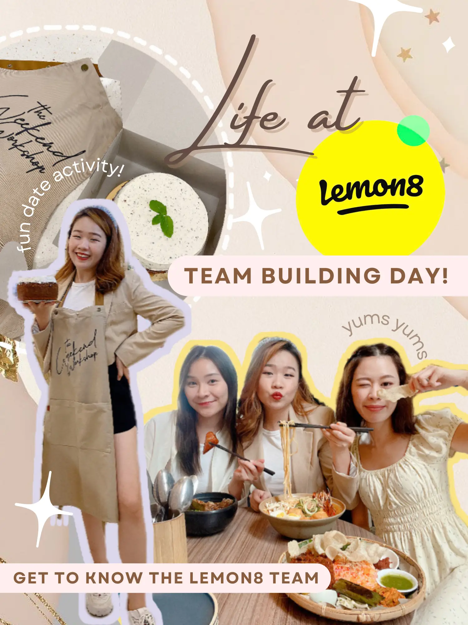 #lifeatLemon8 follow me on a team building day! | Video diterbitkan oleh Kimberly | Lemon8