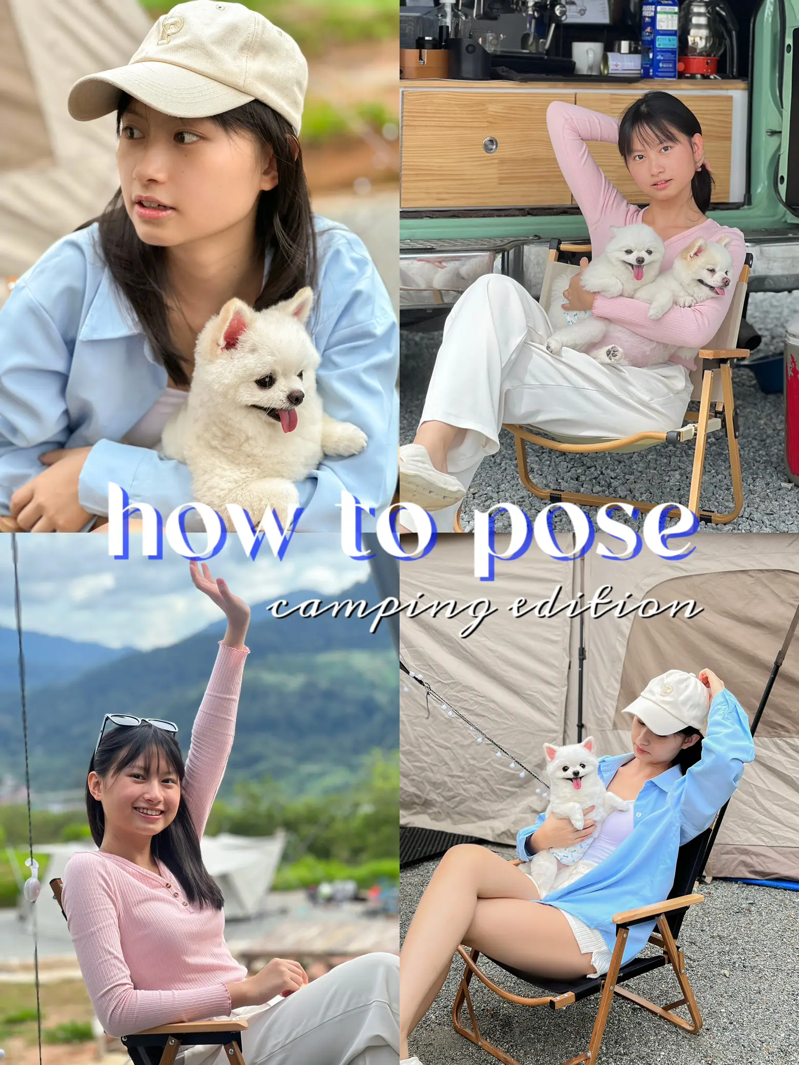Camping poses | Galeri disiarkan oleh Kyan Lam 🎧 | Lemon8