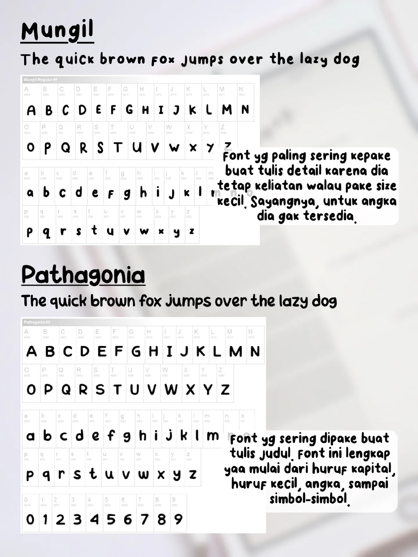 REKOMENDASI FONT AESTHETIC & LUCU DARI DAFONT | Galeri diposting oleh Chizukeki | Lemon8