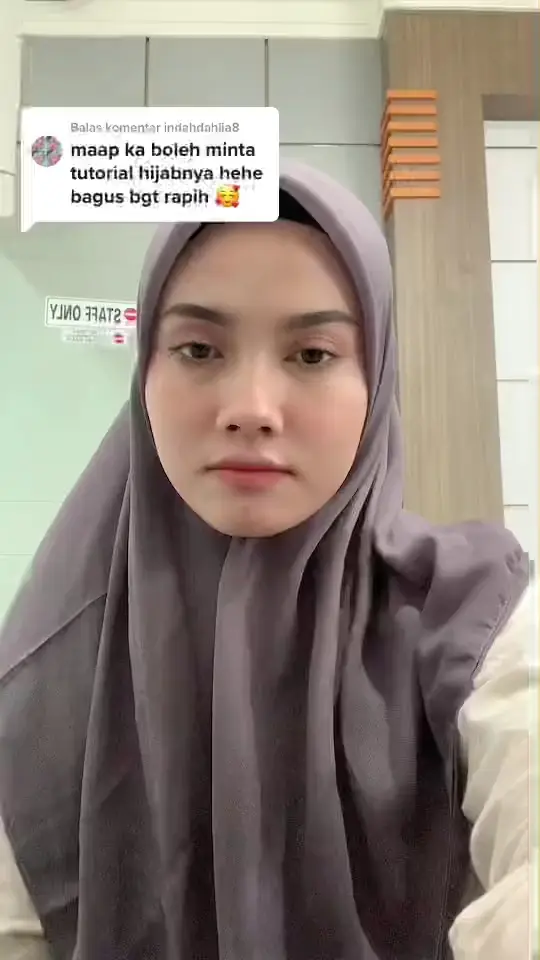 Day-68 Tantangan Bagikan Hijab Tutorial 100 Hari | Video diterbitkan oleh hijabtutorial | Lemon8
