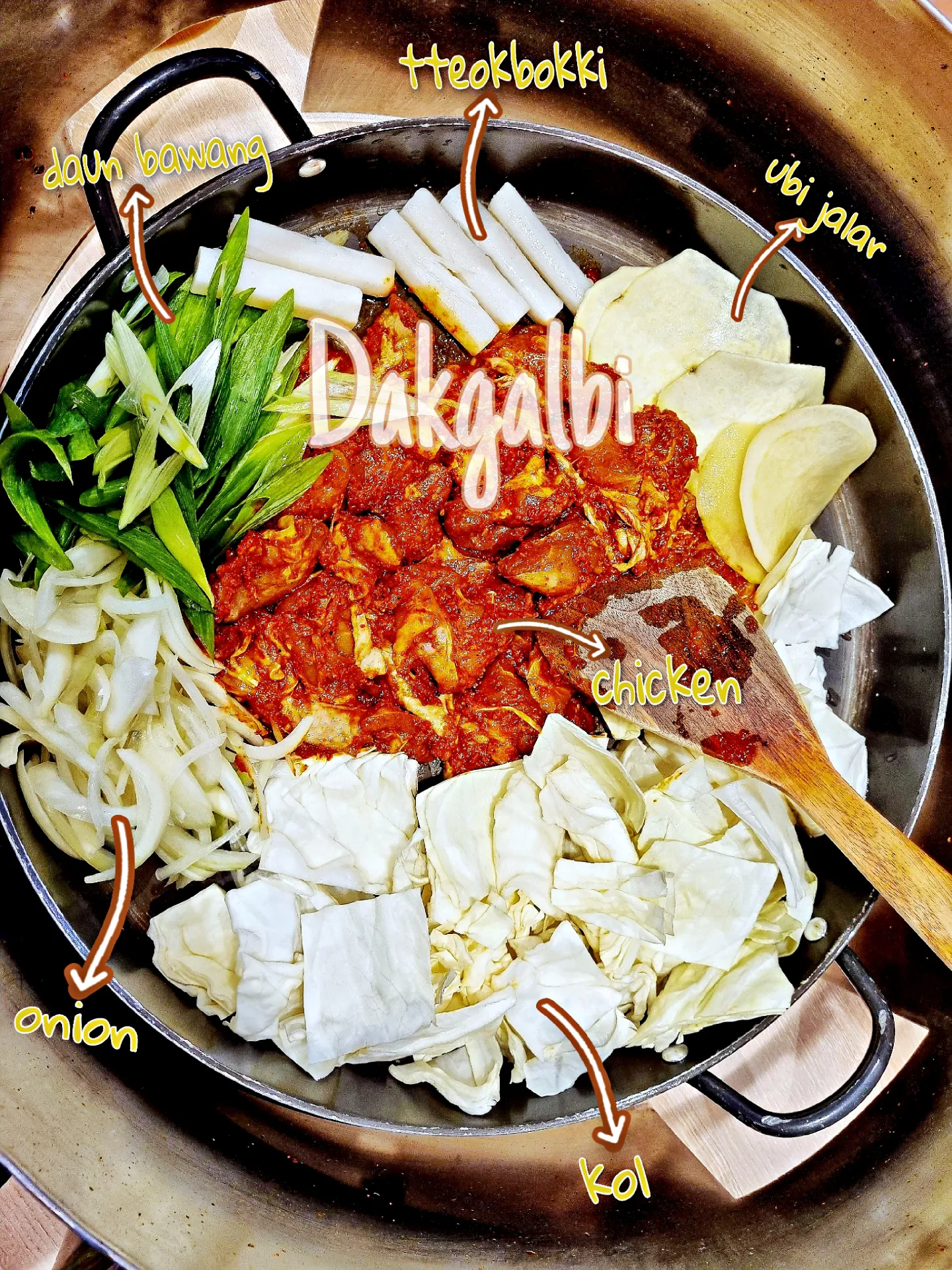 Dakgalbi | Galeri diposting oleh salmisyahrir | Lemon8