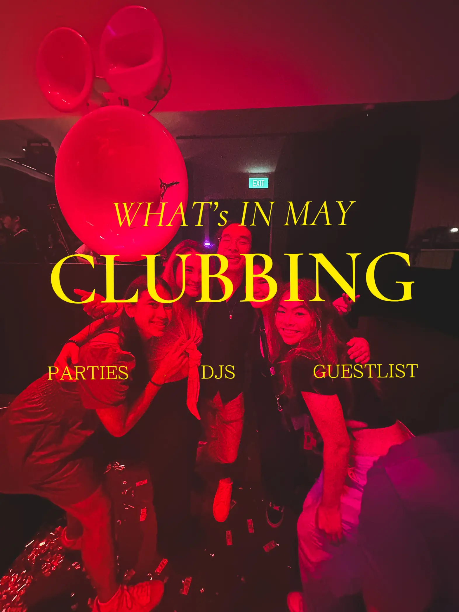 (UPDATING DAILY!) CLUBBING. — in may | Gallery posted by athena 💗🌸 | Lemon8