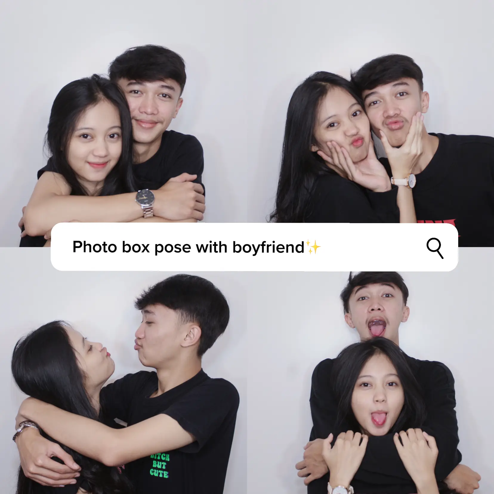 Photo box pose with boyfriend | Galeri diposting oleh Devanniekas | Lemon8
