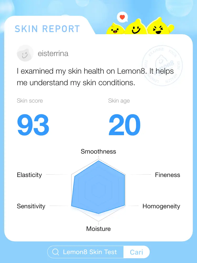 My Skin Report | Galeri disiarkan oleh Eister Rina | Lemon8