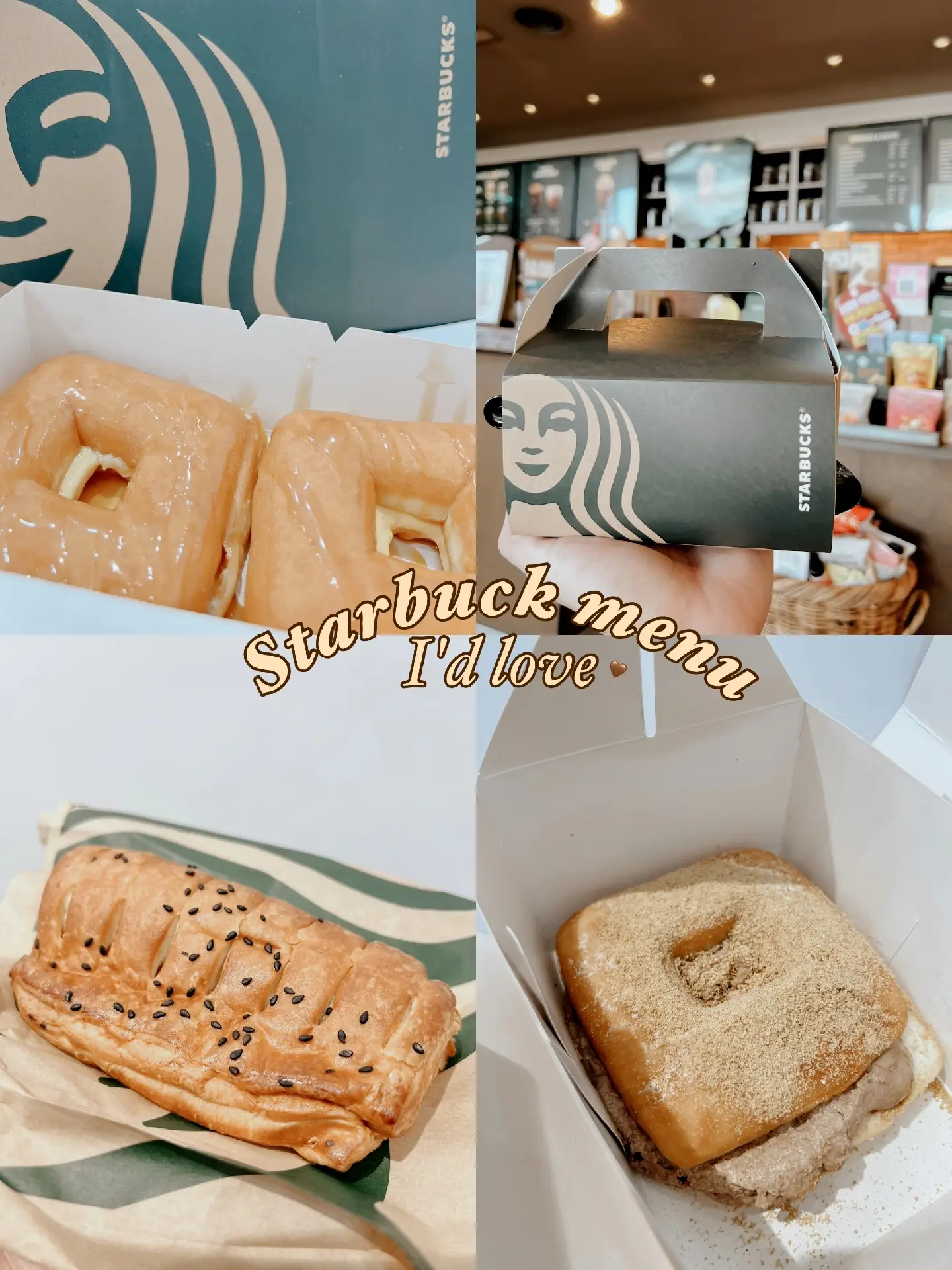 Starbuck menu i'd love! 🥯 | Galeri disiarkan oleh Go Gurl Babes | Lemon8