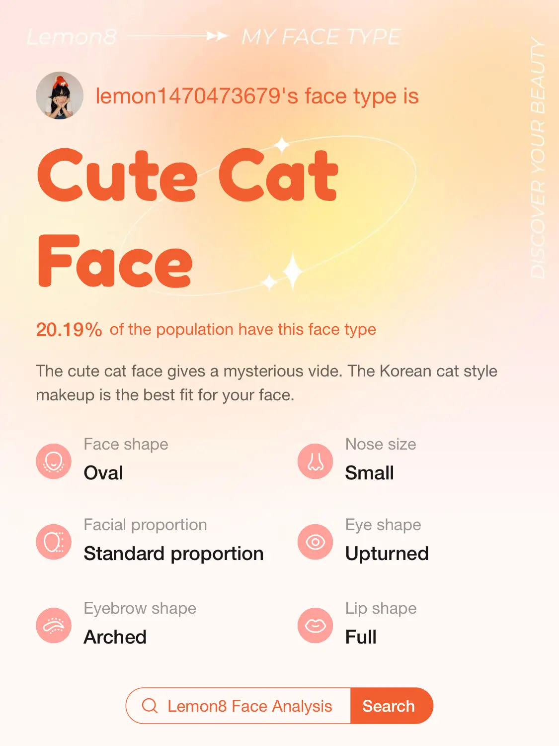 My Face Analysis Report | แกลเลอรีที่โพสต์โดย Fonfon 42⛵️ | Lemon8
