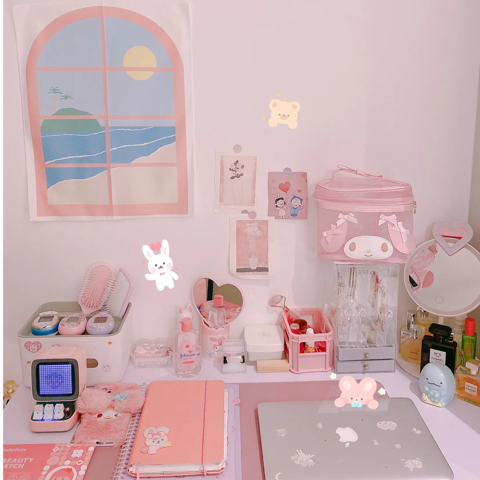 Cute pink table set-up 💖 | Galeri disiarkan oleh Jackie ♡ | Lemon8