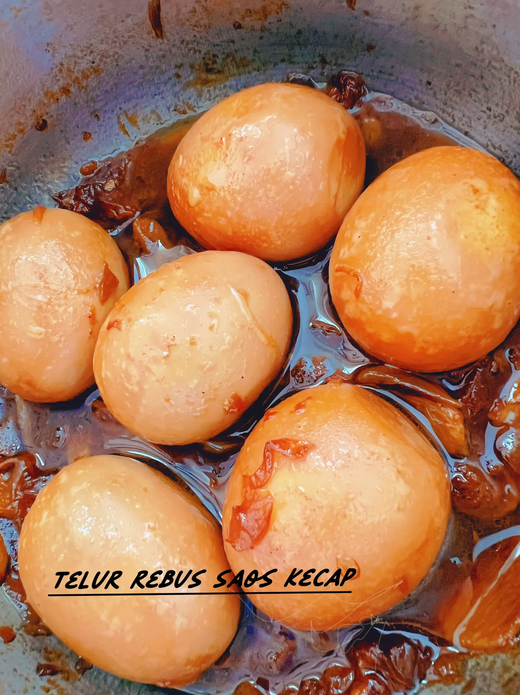 Telur Rebus Saos Kecap Simple | แกลเลอรีที่โพสต์โดย OnJeymood | Lemon8