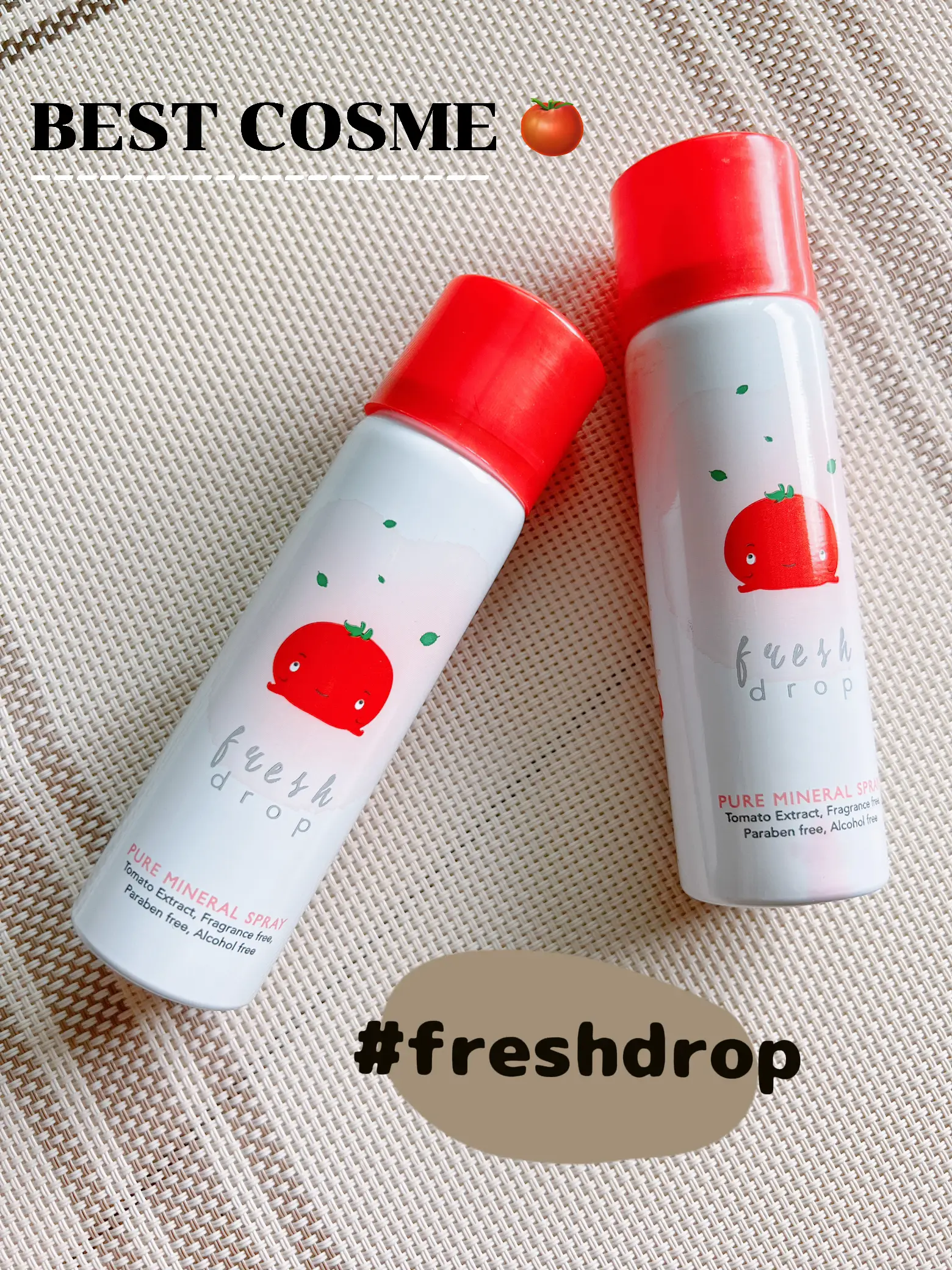 ผิวชุ่มชื่น ด้วยสเปรย์น้ำแร่ fresh drop 🍅 | แกลเลอรีที่โพสต์โดย ...