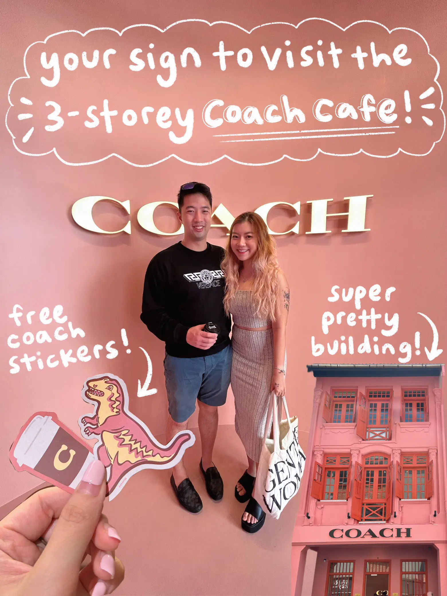 what to expect at the new 3-storey Coach Cafe 🏇☕️ | Gallery posted by ...