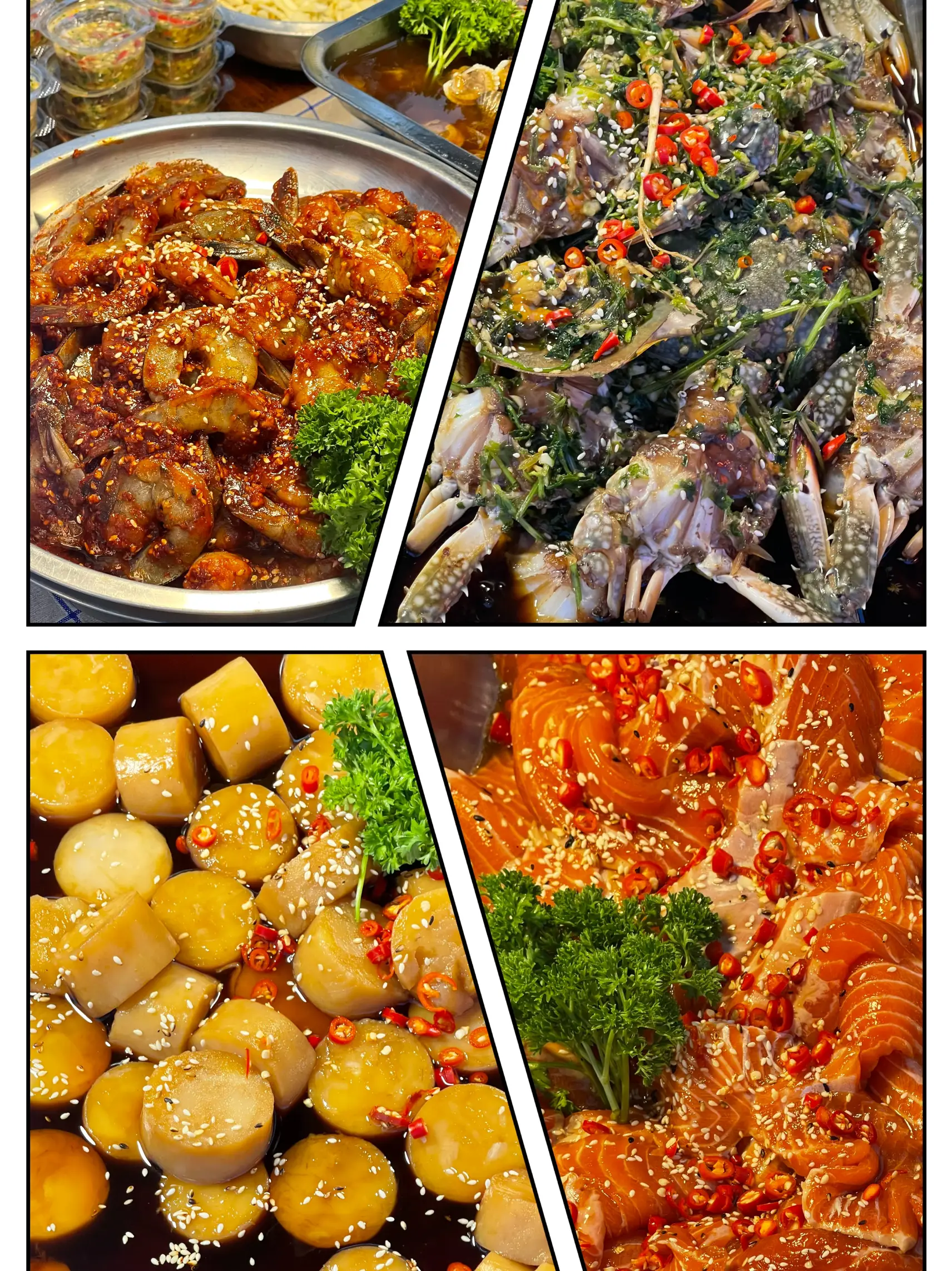 "ลาลามา LaLama" ร้านอาหารดอง seafood สไตล์จีน | Galeri disiarkan oleh ...