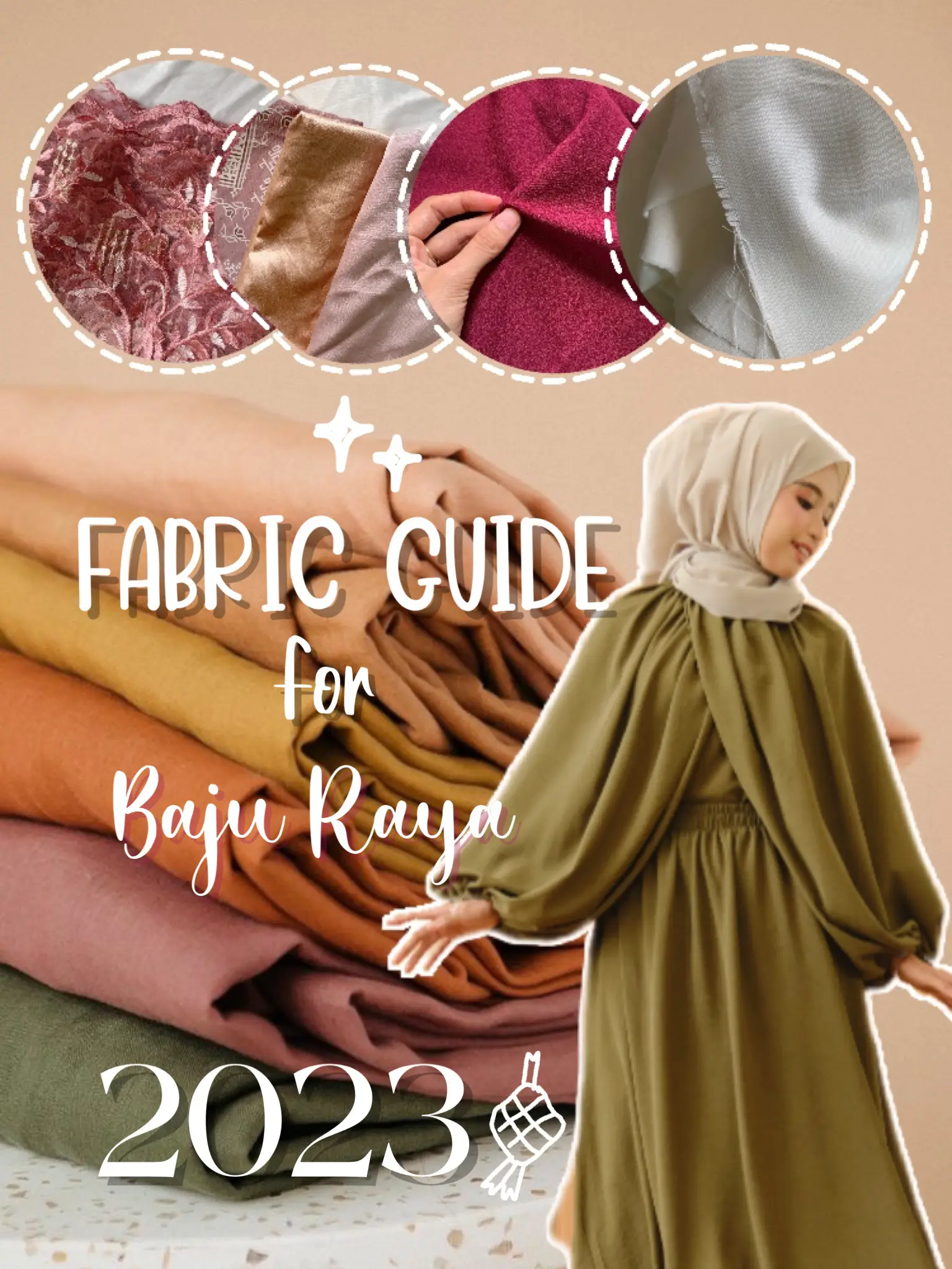 Most suitable fabric for Raya | แกลเลอรีที่โพสต์โดย Mina🎀 | Lemon8