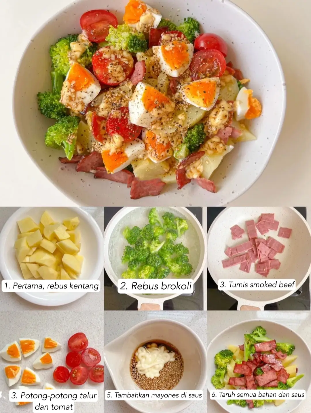 GAMPANG BANGET RESEP SALAD DIET 🥗🥗🥗 | Galeri diposting oleh resep.sehat ...