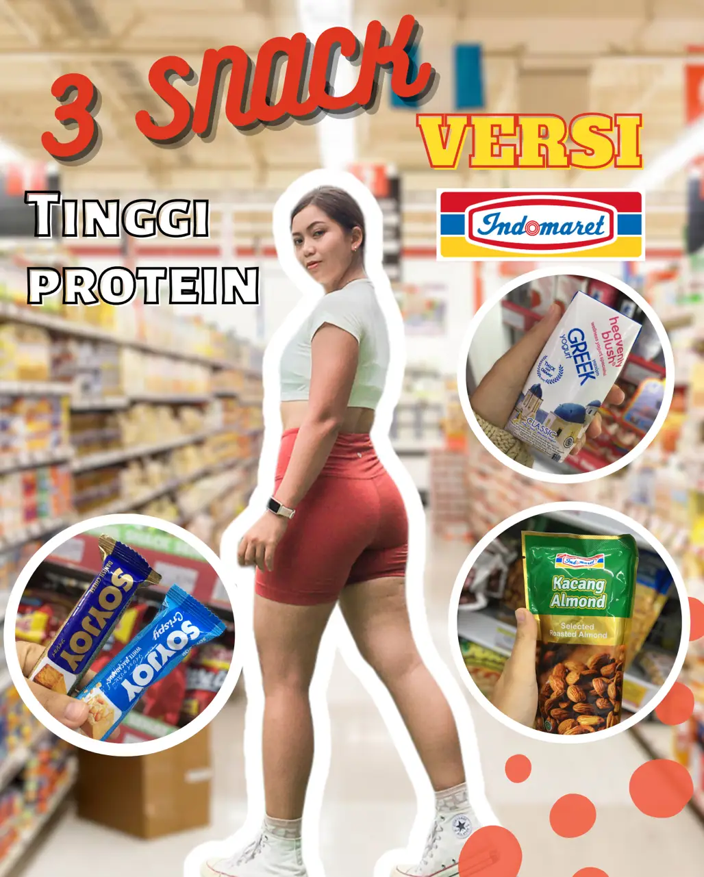 REKOMENDASI SNACK DIET TINGGI PROTEIN DI INDOMARET | Galeri diposting oleh puspitapermata | Lemon8