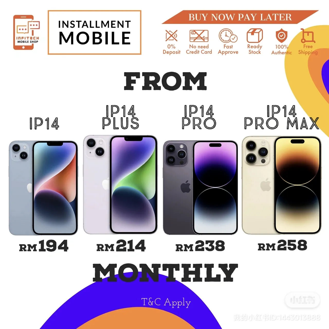 Ansuran Iphone 14 PREORDER sekarang!!! | Galeri disiarkan oleh INFITECH ...
