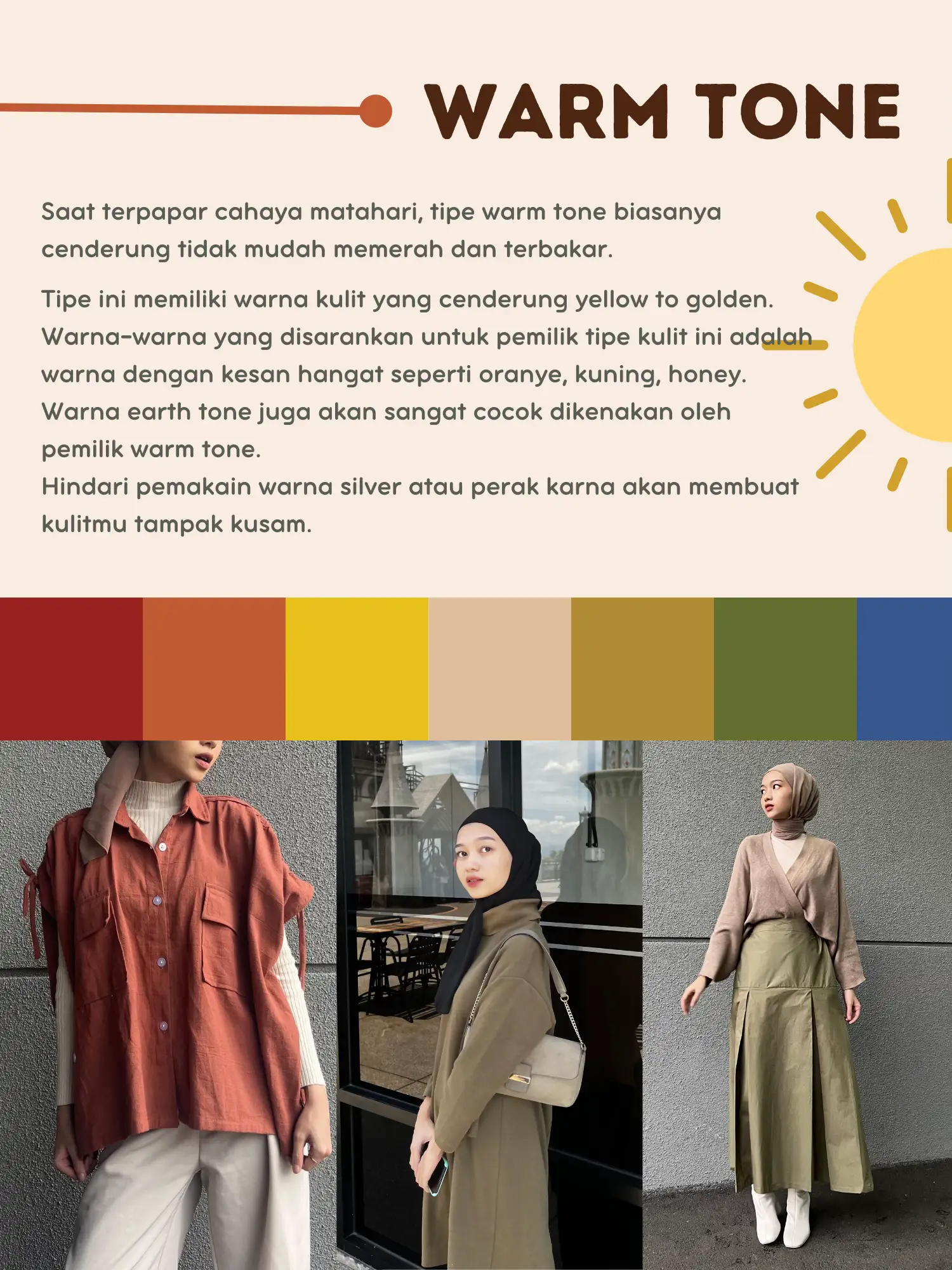 Cara Memilih Warna yang Tepat Untuk Skintone-mu | Galeri diposting oleh ...